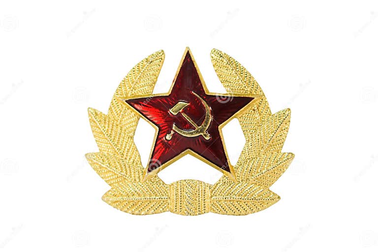 Soviet Badge stock photo. Image of emblem, souvenir, gold - 1967972