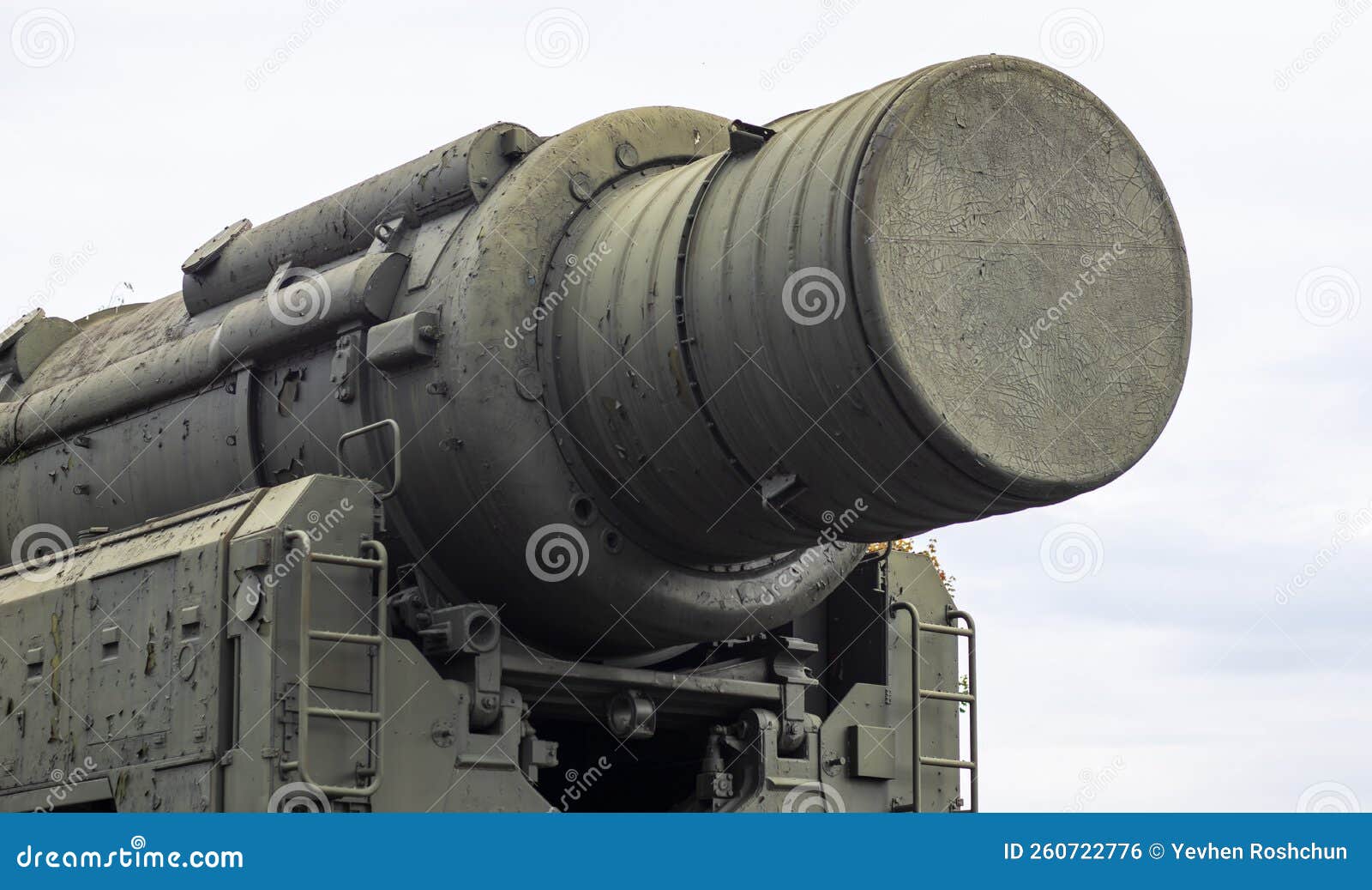 Soviet Ballistic Missile Launch System Pioneer. Installation for ...