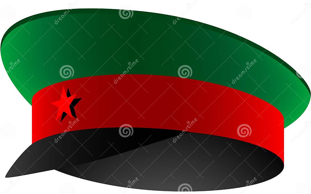 Soviet cap stock vector. Illustration of retro, army, isolated - 9721446