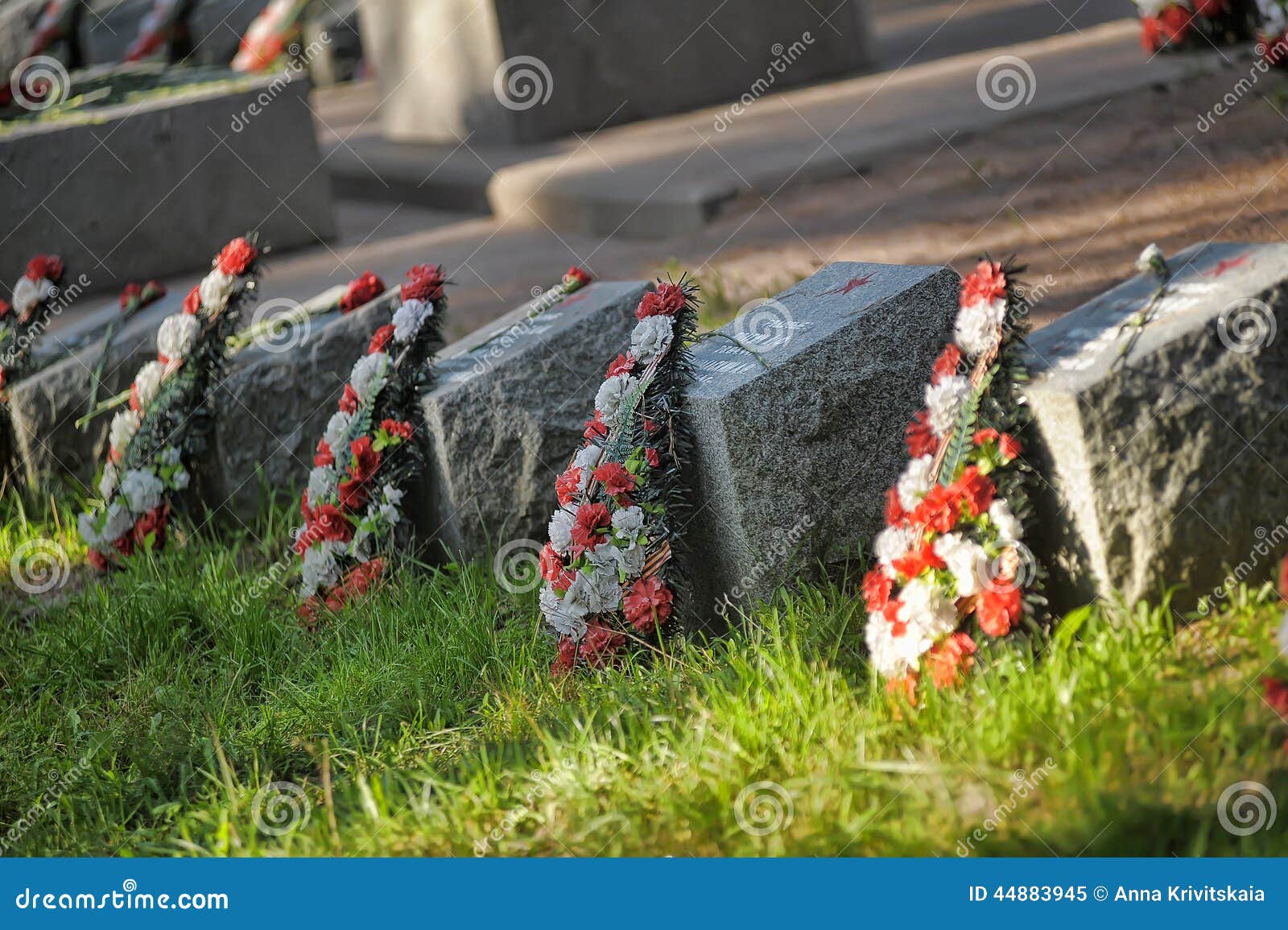 Soviet cemetery stock image. Image of 1945, fight, 1940 - 44883945