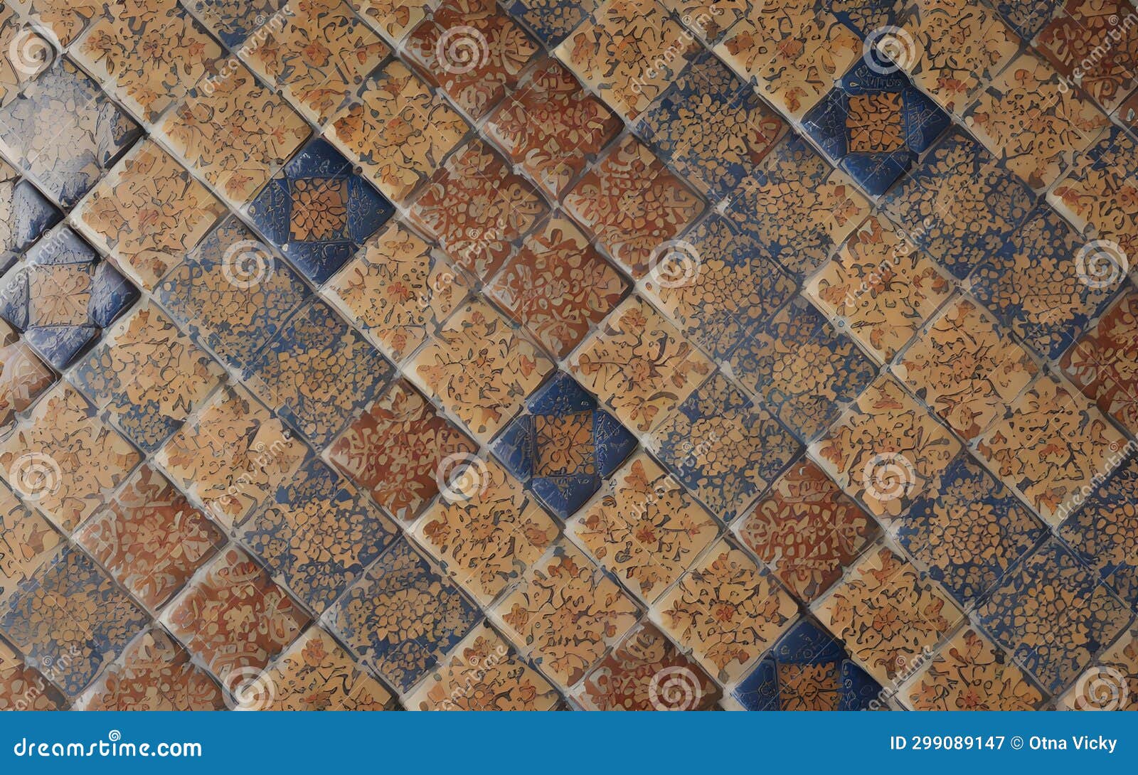 Soviet Ceramic Tile Texture, Classic and Old School with 8K Resolution ...