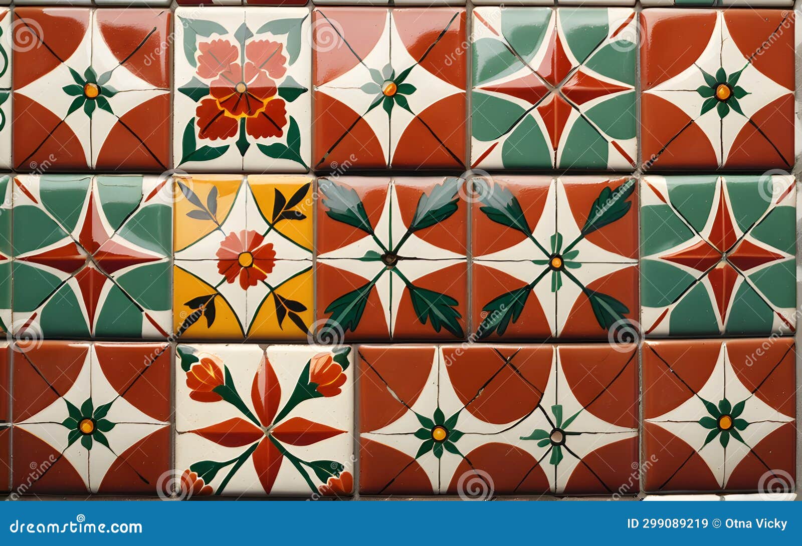 Soviet Ceramic Tile Texture, Classic and Old School with 8K Resolution ...