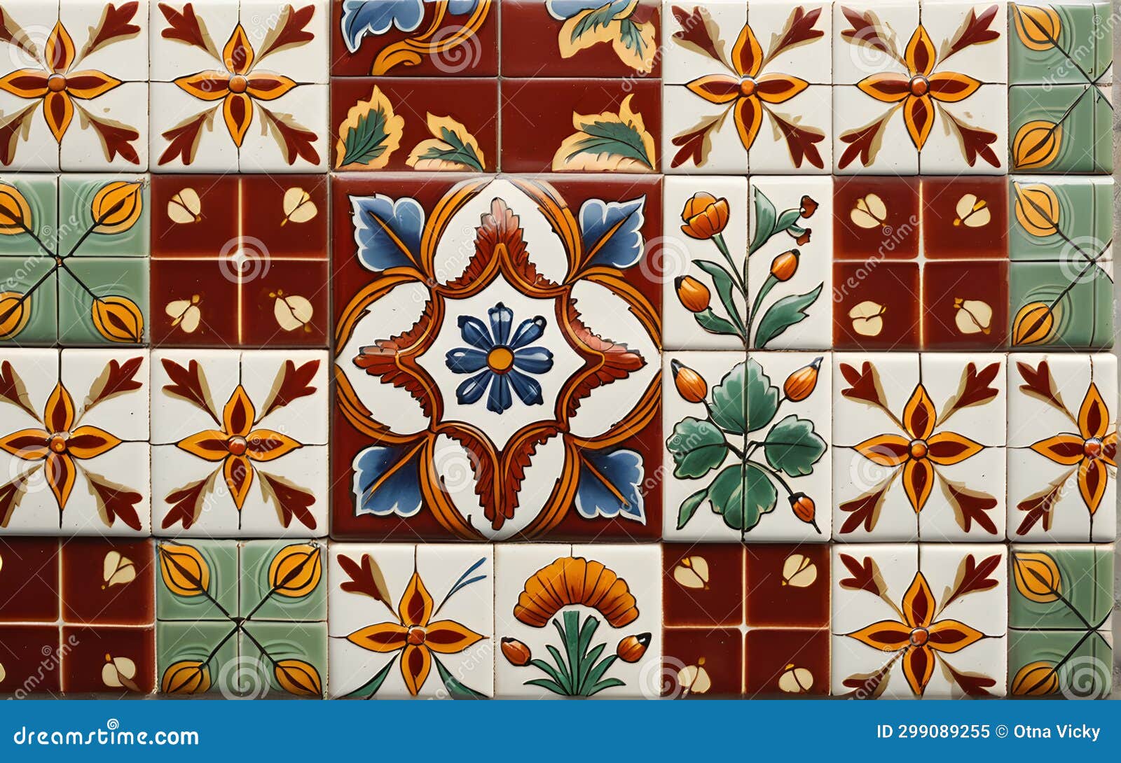 Soviet Ceramic Tile Texture, Classic and Old School with 8K Resolution ...