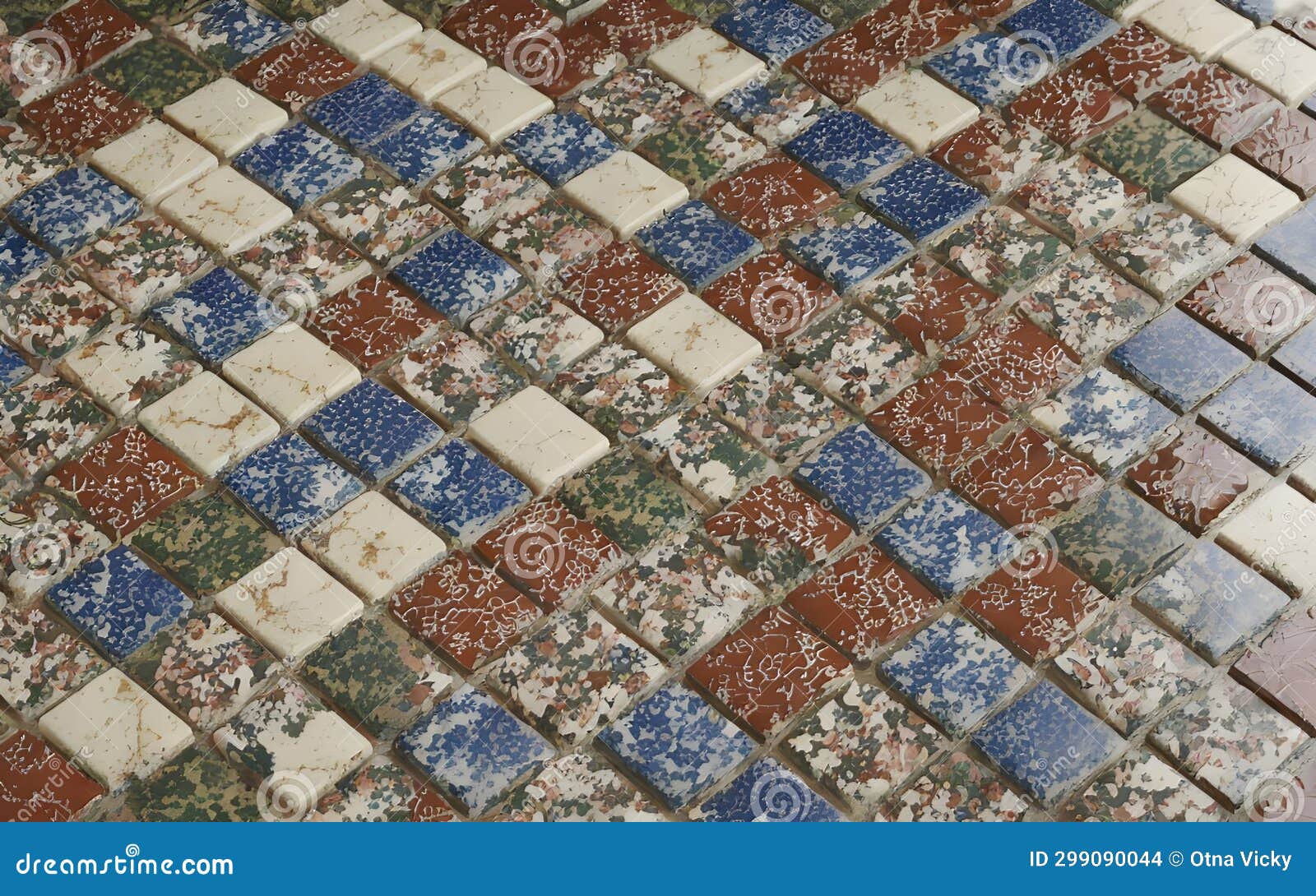 Soviet Ceramic Tile Texture, Classic and Old School with 8K Resolution ...