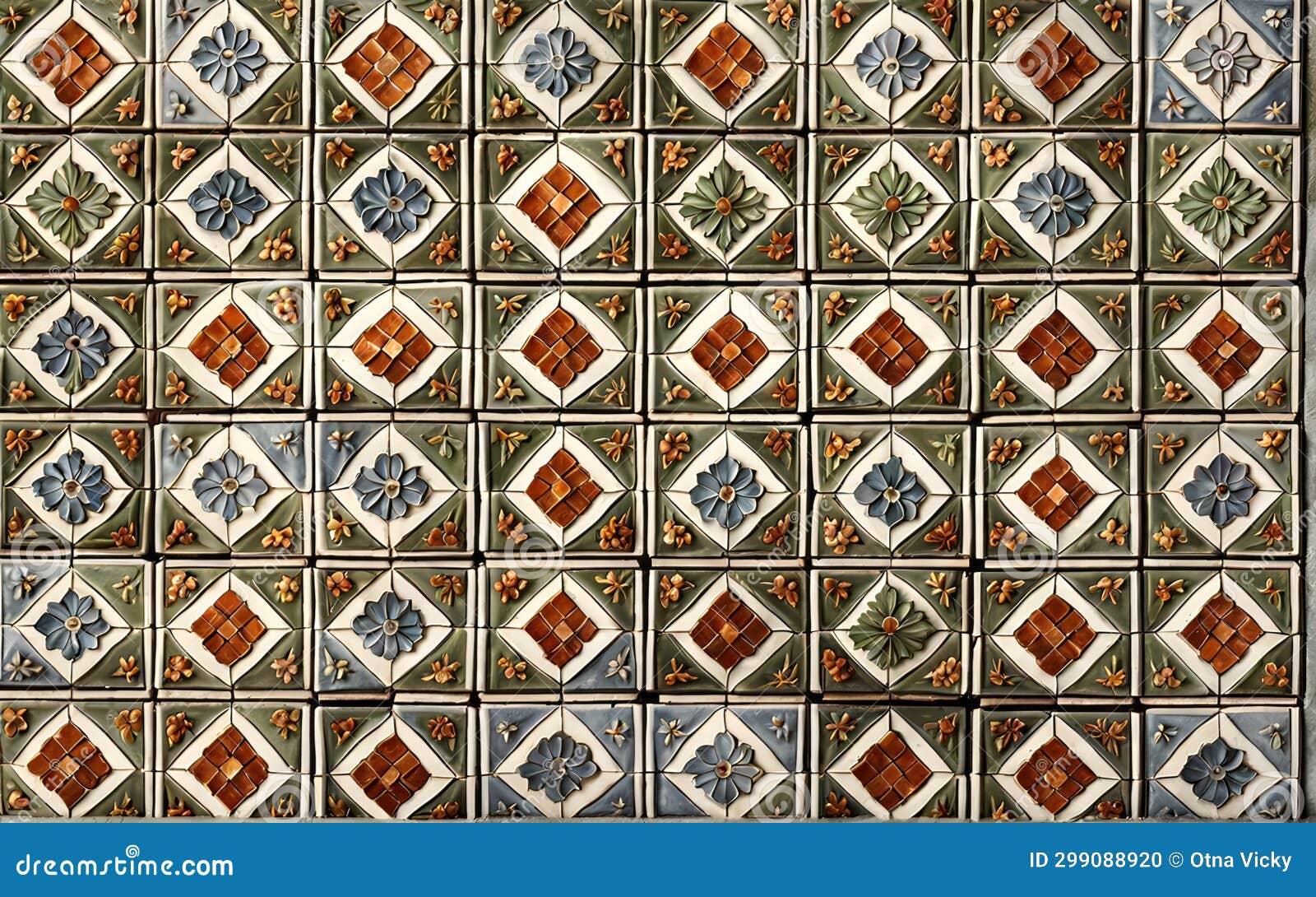 Soviet Ceramic Tile Texture, Classic and Old School with 8K Resolution ...