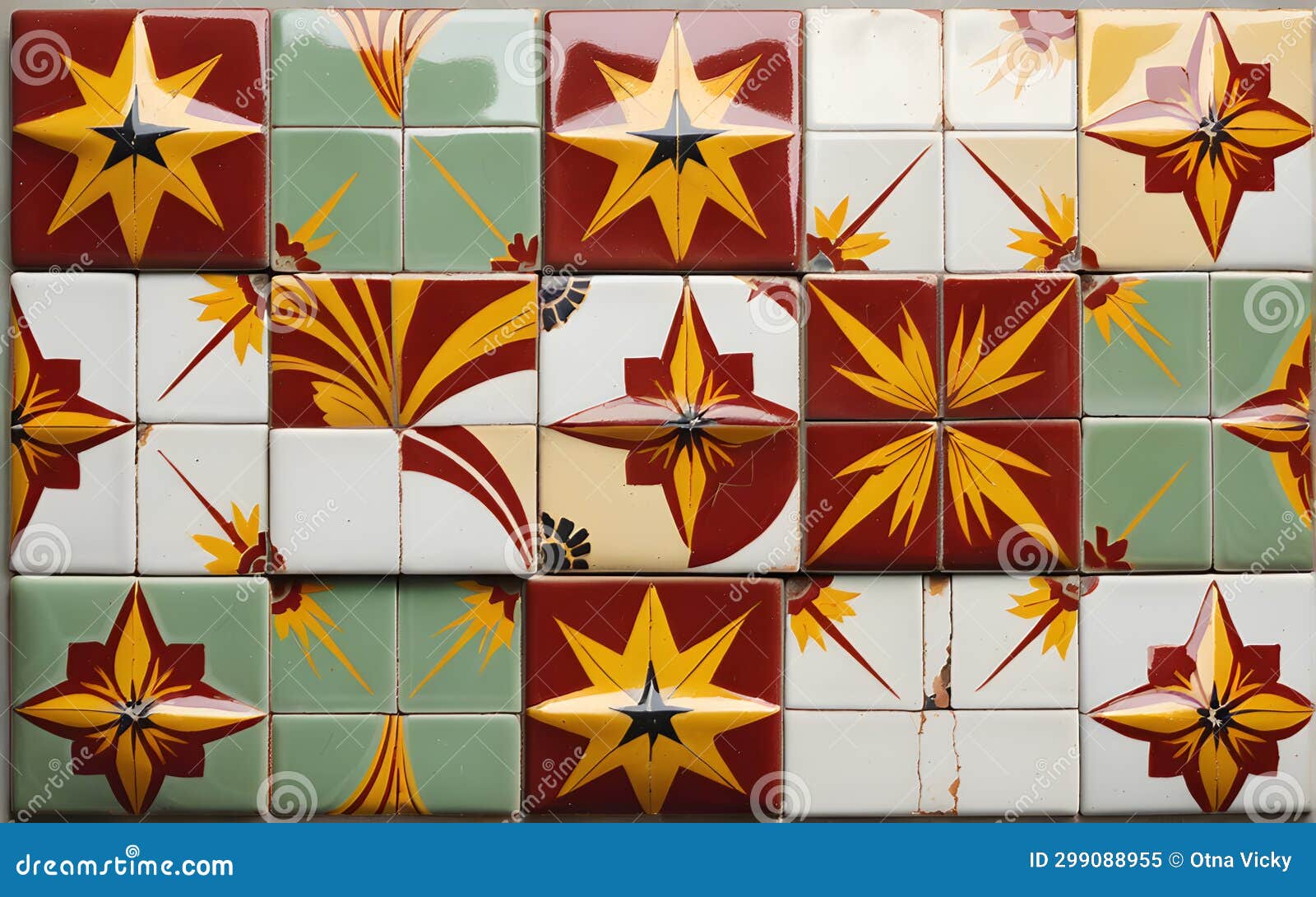 Soviet Ceramic Tile Texture, Classic and Old School with 8K Resolution ...