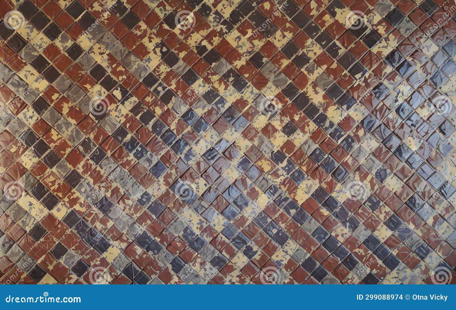 Soviet Ceramic Tile Texture, Classic And Old School With 8K Resolution ...