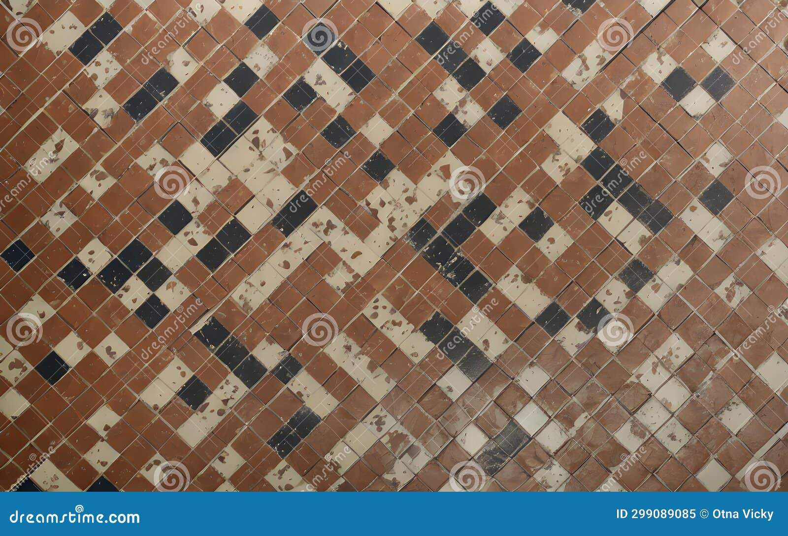Soviet Ceramic Tile Texture, Classic and Old School with 8K Resolution ...