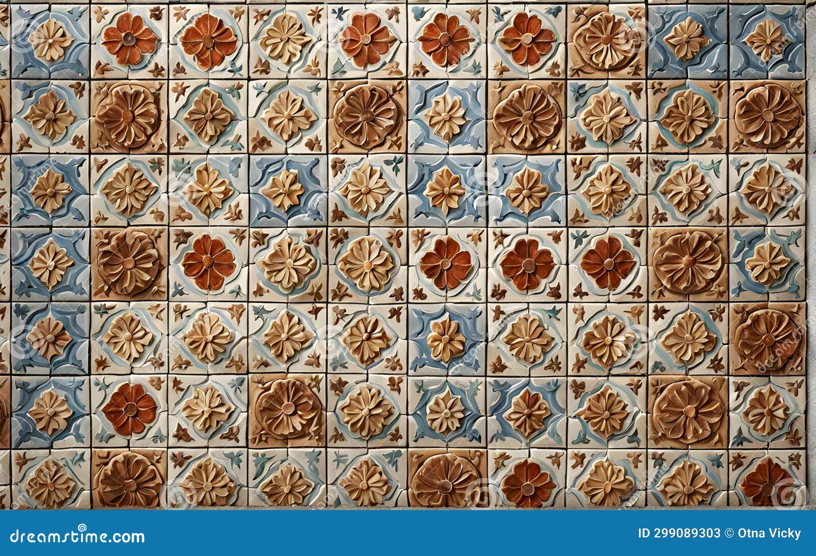 Soviet Ceramic Tile Texture, Classic and Old School with 8K Resolution ...