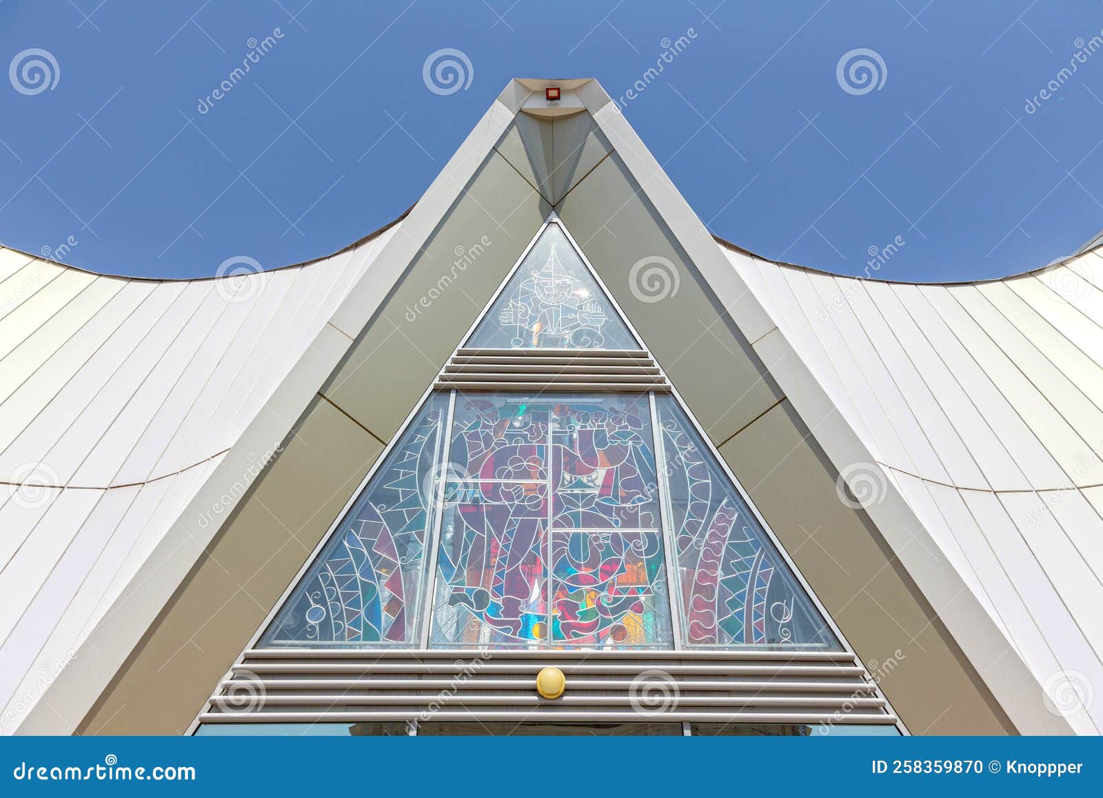 Soviet Circus Building with Stained-glass Windows Editorial Image ...