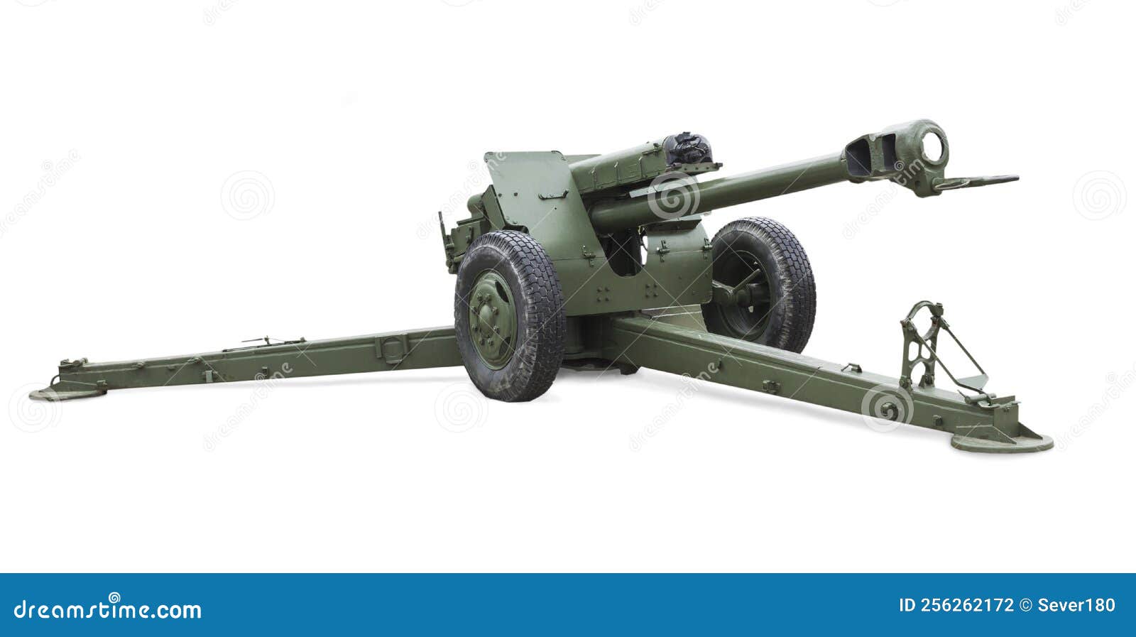 The Soviet D-30 Howitzer Was Adopted in 1960 Stock Photo - Image of ...