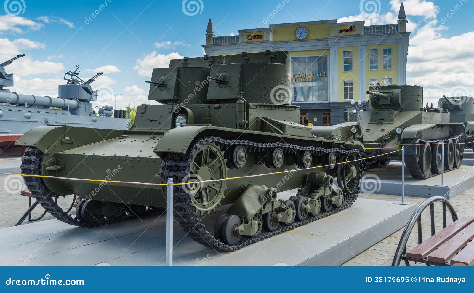 The Soviet Fighting Tank Editorial Photo | CartoonDealer.com #38179695
