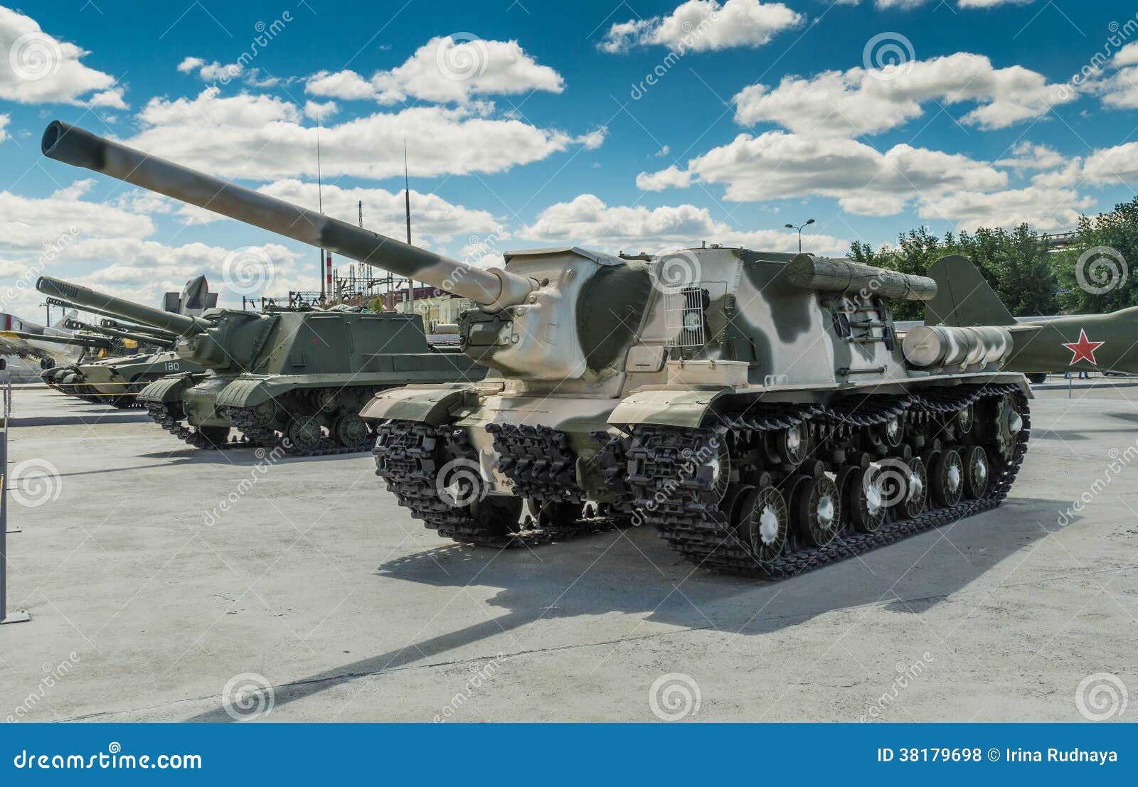 The Soviet fighting tank editorial stock photo. Image of reservation ...