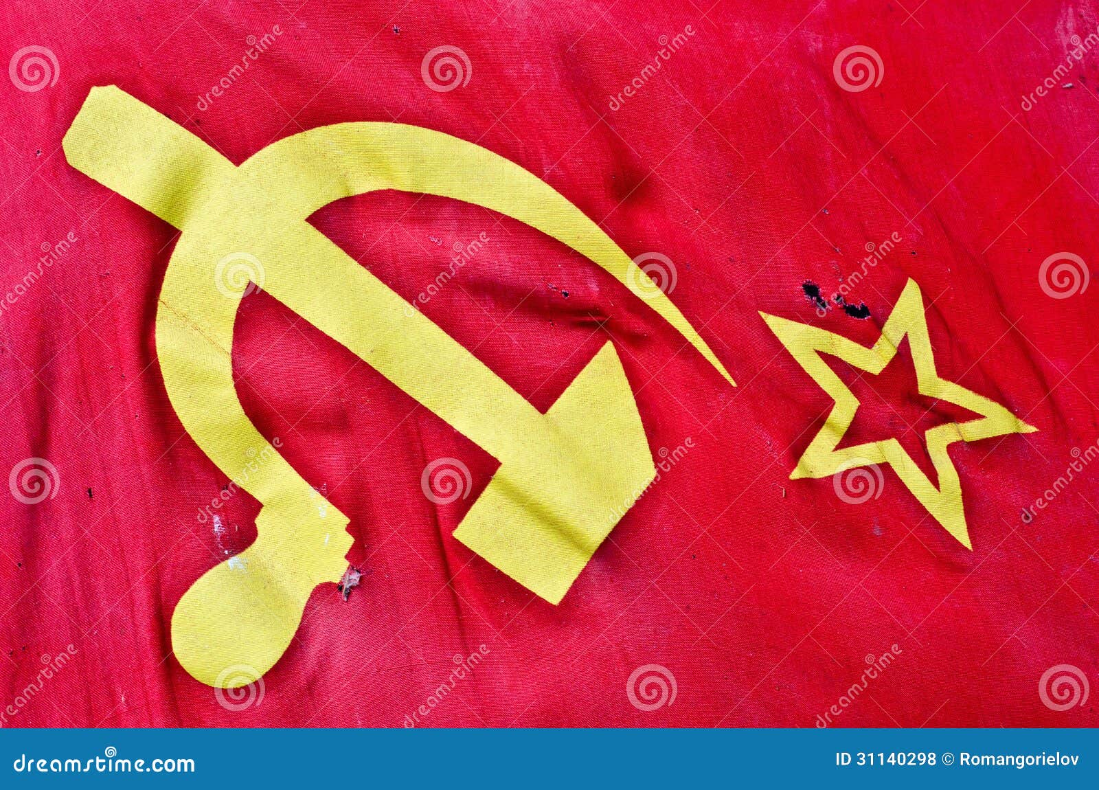 The Soviet Flag Was Exposed Several Times. Use As A Basemap Or ...