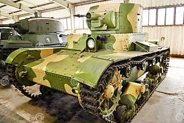 Soviet Flame-throwing Tank OT-130 Stock Photo - Image of exploding ...