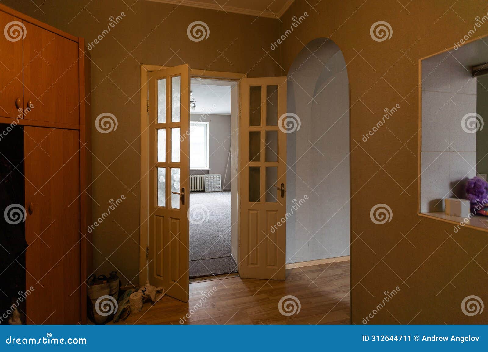 Soviet Flat, USSR. Room in Usual Soviet Flat. Stock Image - Image of ...