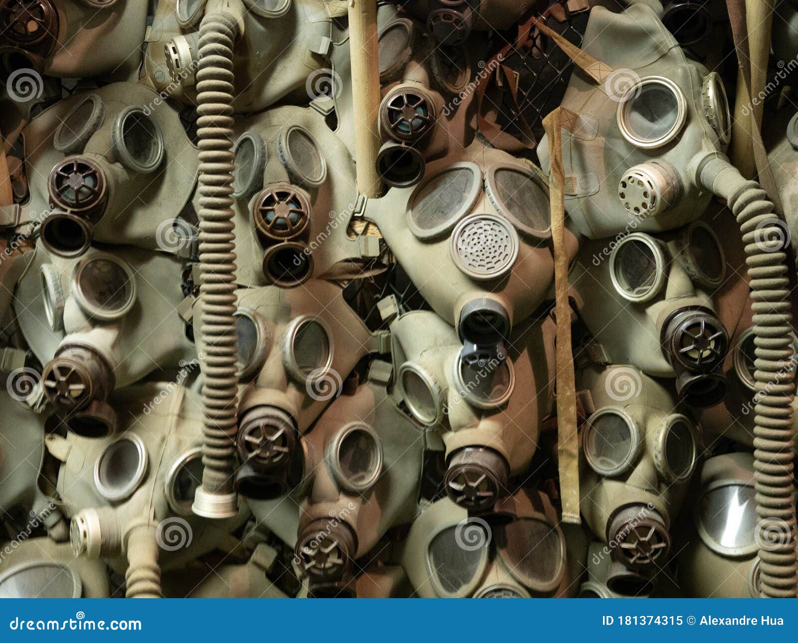 Soviet Gas masks stock image. Image of carving, soviet - 181374315