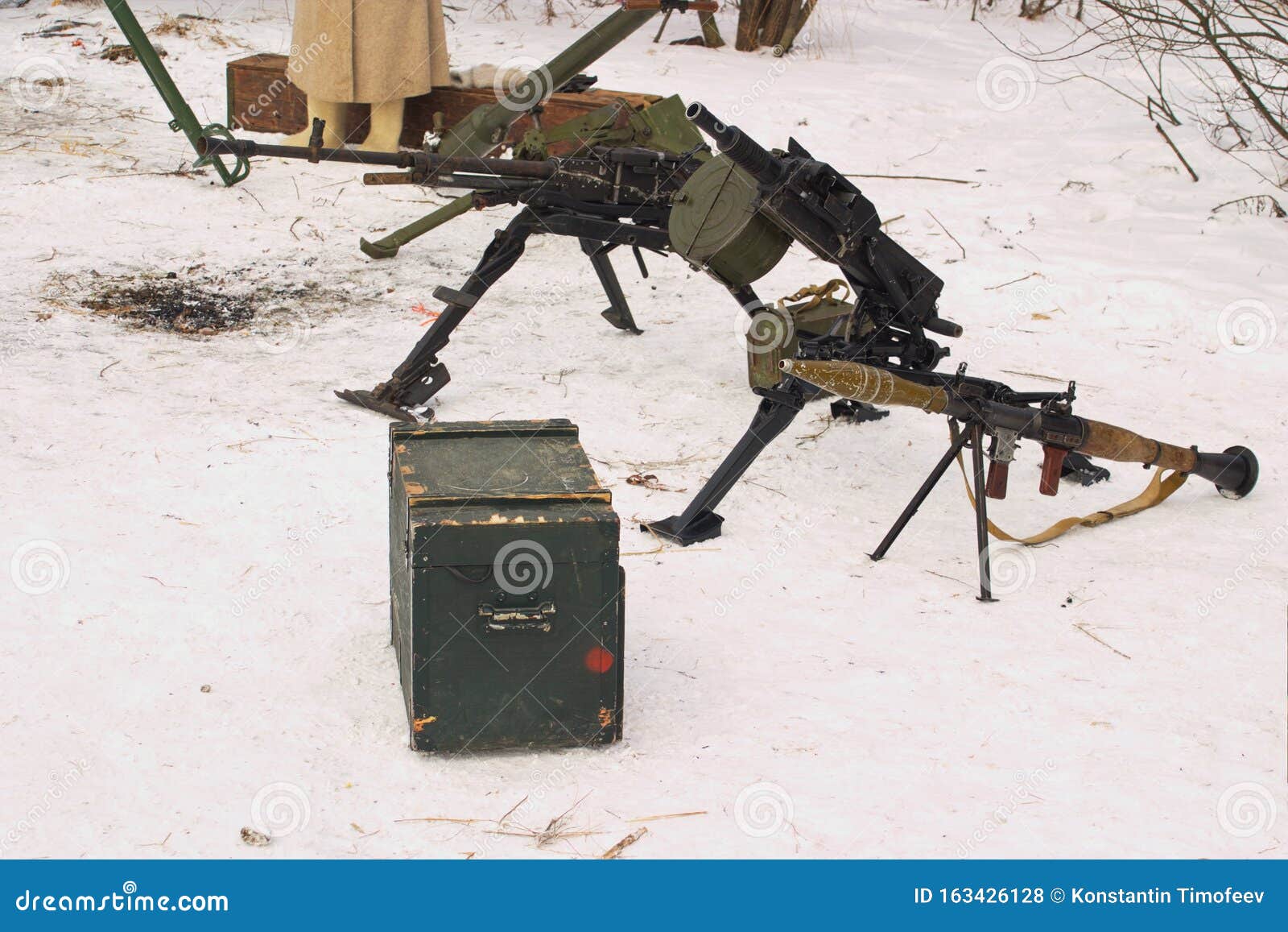 Soviet Heavy Machine Gun, Automatic Grenade Launcher, Hand Grenade ...