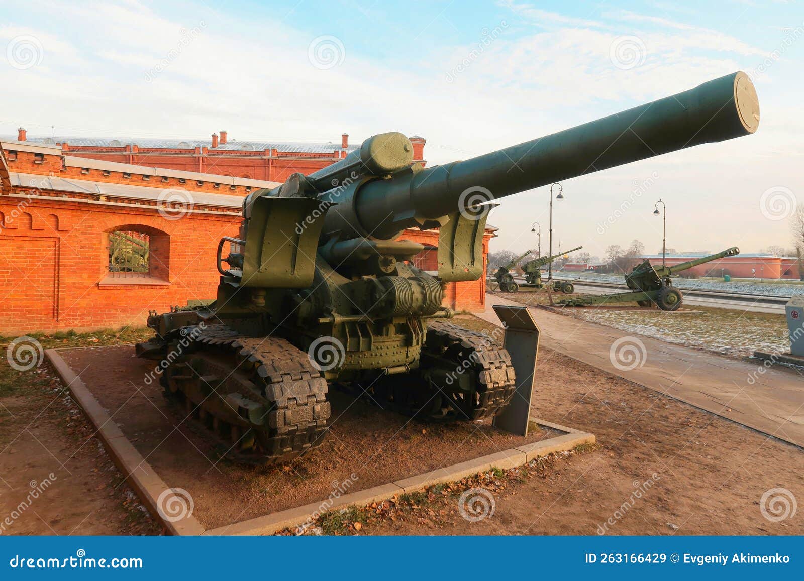 Soviet Howitzer in the Artillery Museum Editorial Stock Image - Image ...