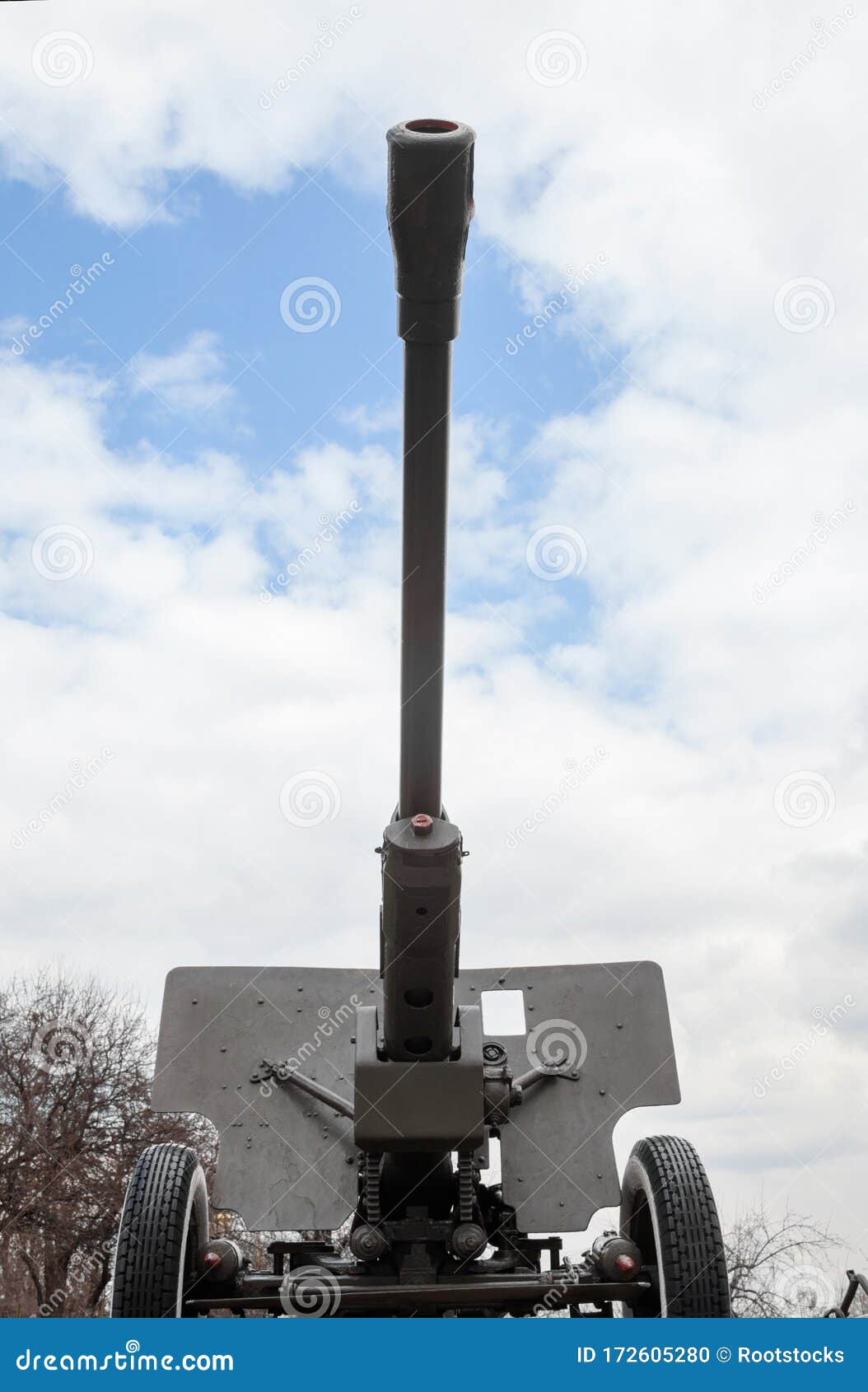 Soviet Howitzer Second World War Period Stock Photo - Image of foundry ...