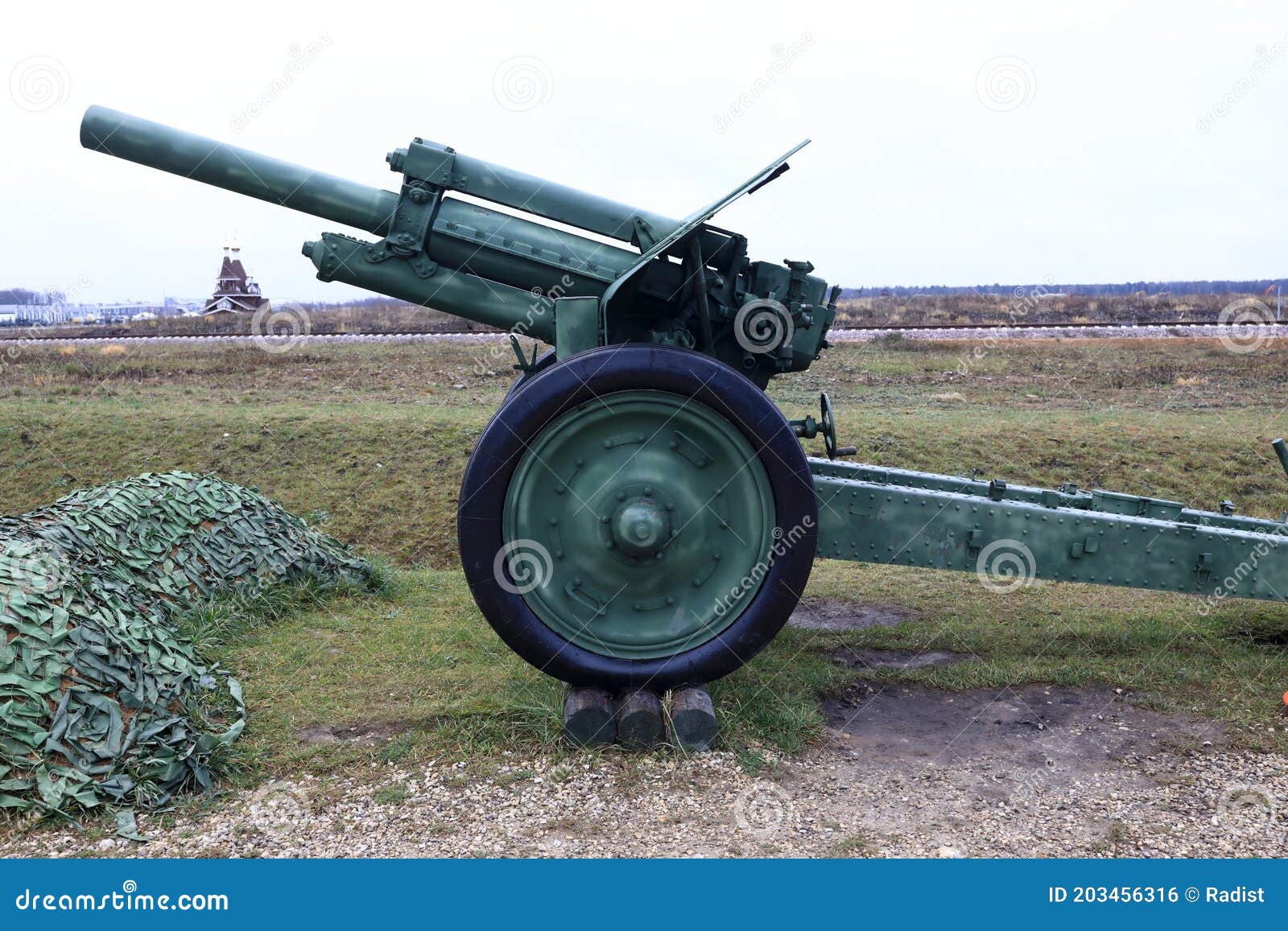 Soviet Howitzer during World War II Editorial Photo - Image of retro ...