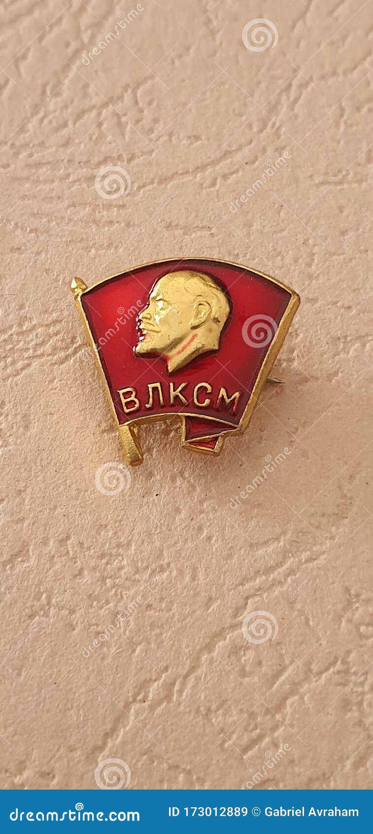 Soviet Lenin Original Pin Badges Editorial Stock Image - Image of ...