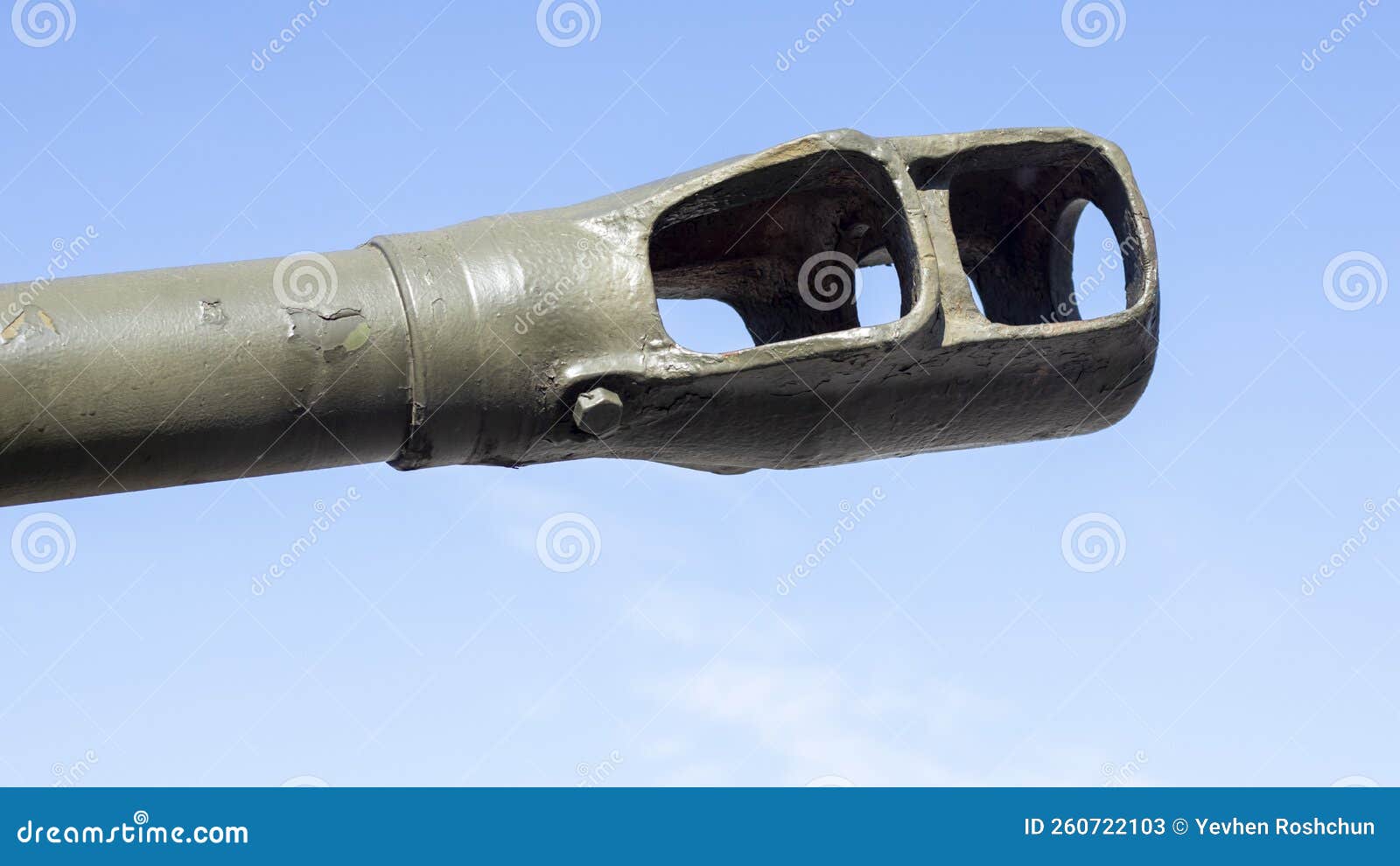 Soviet Light Amphibious Tank PT-76. Object 740. Tank Barrel, Barrel ...