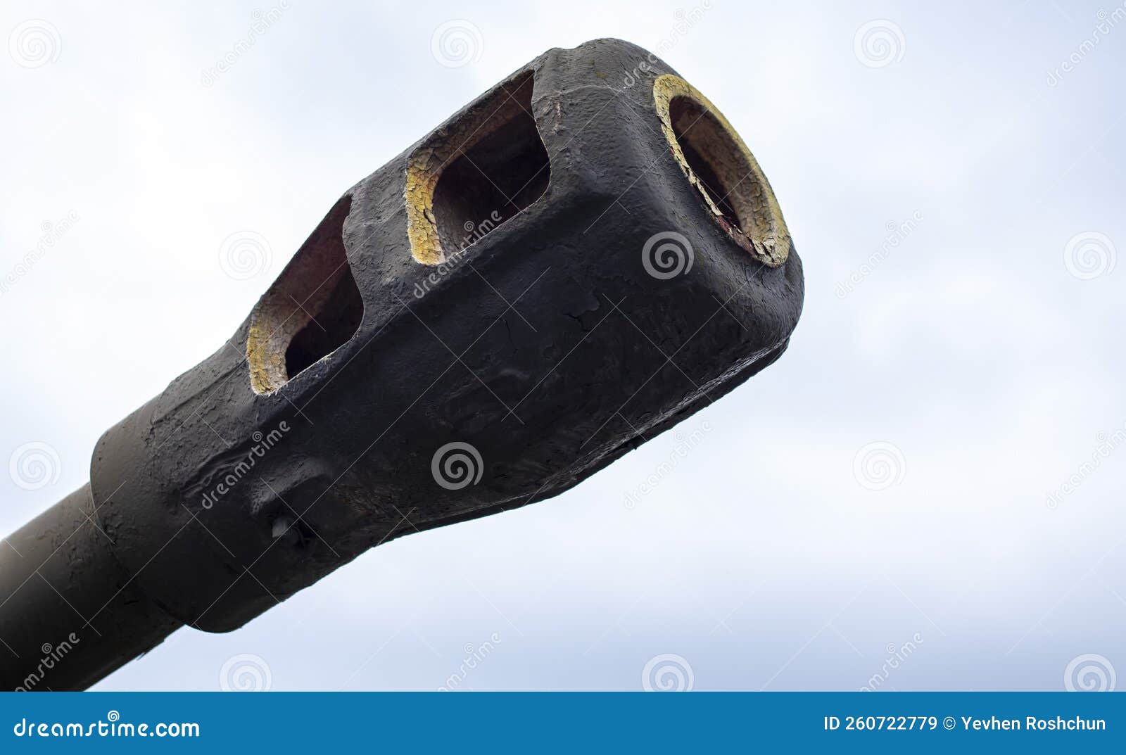 Soviet Light Amphibious Tank PT-76. Object 740. Tank Barrel, Barrel ...