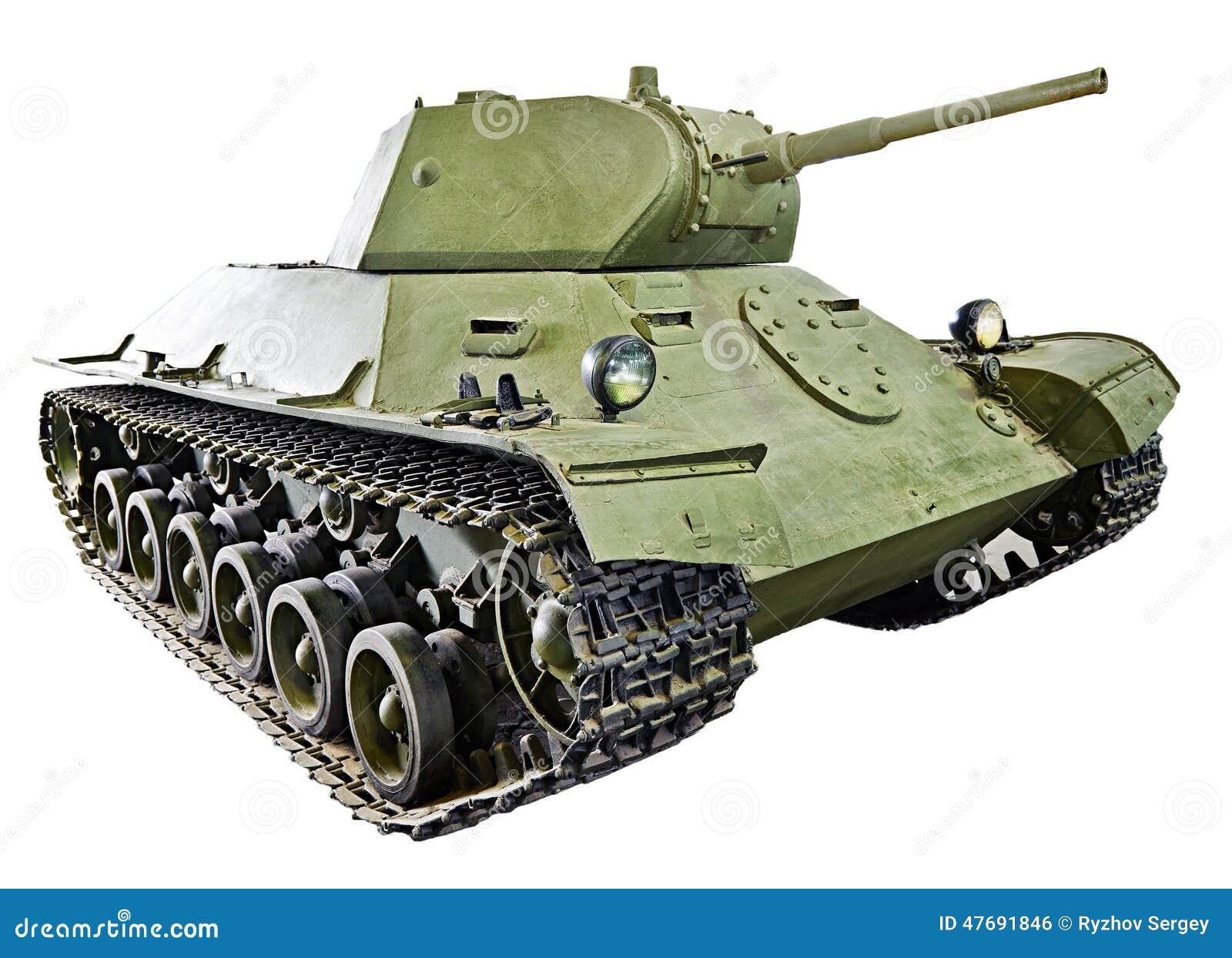Soviet Light Tank Stock Image | CartoonDealer.com #7775527