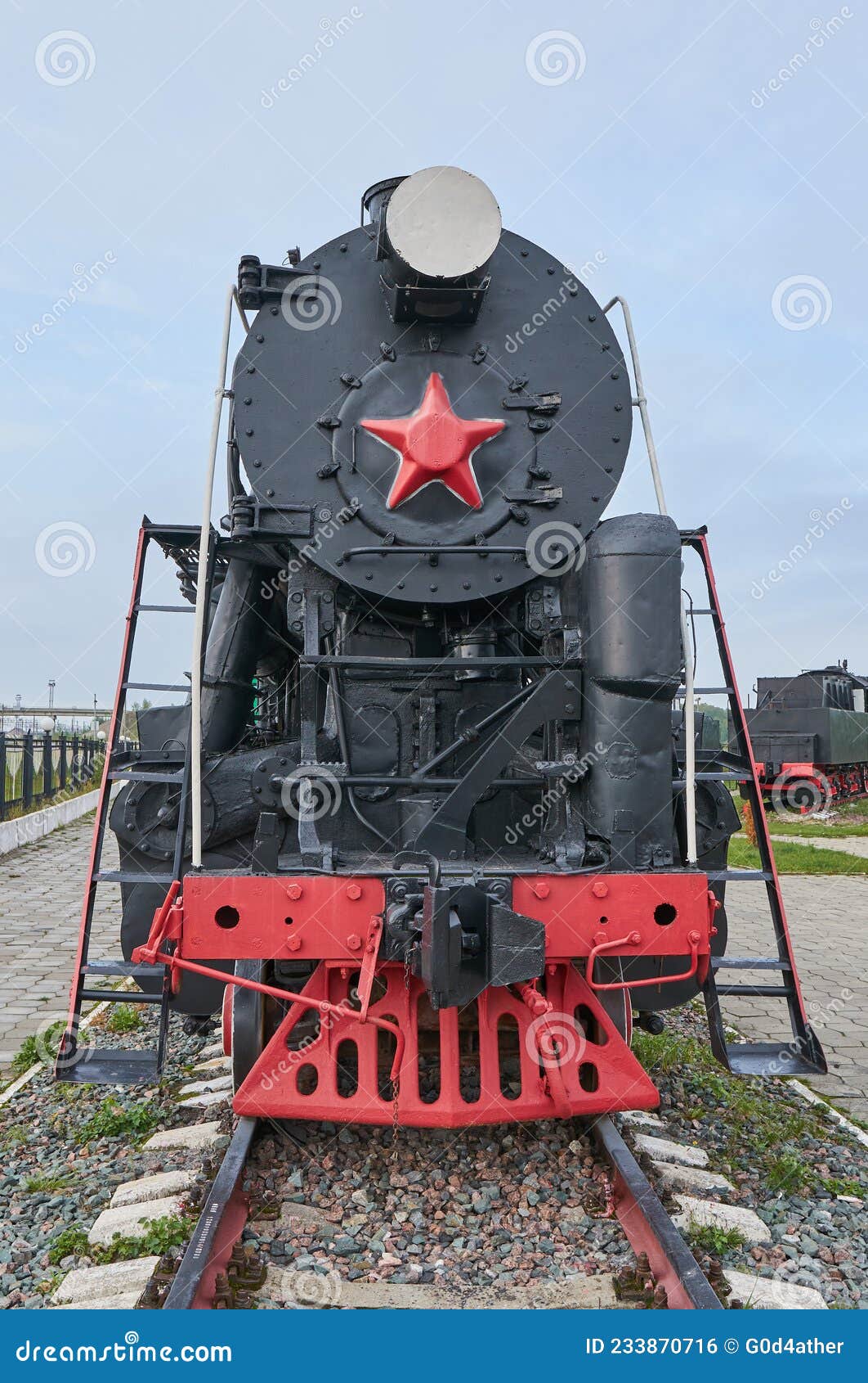 Soviet locomotive class L editorial photo. Image of lebedyanski - 233870716