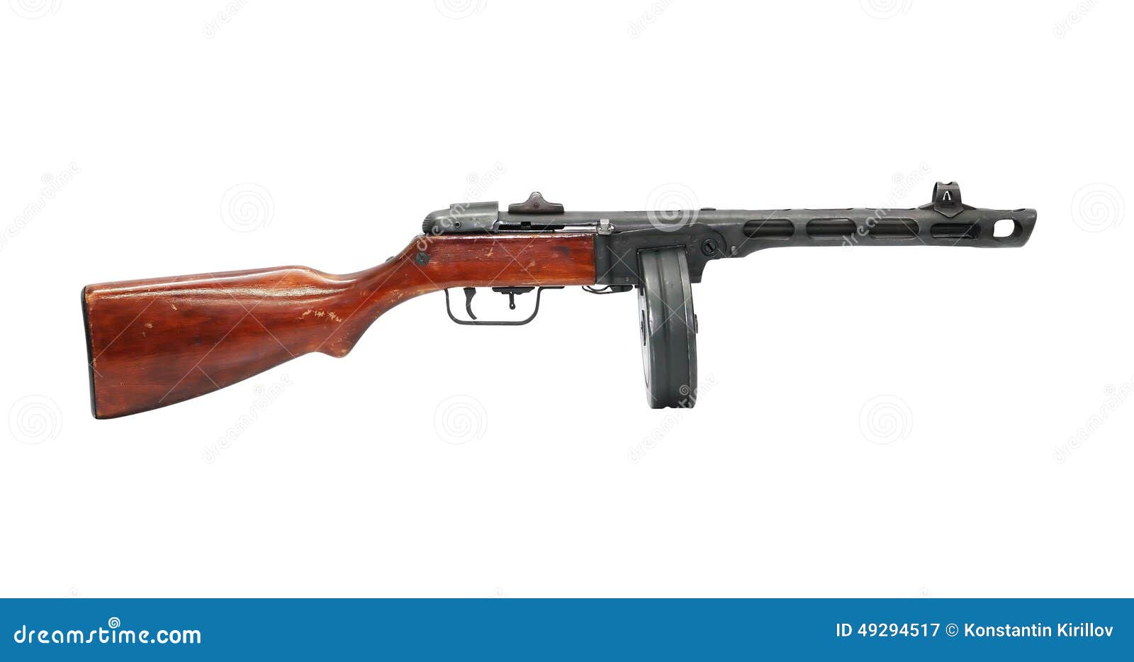 A Soviet Submachine Of The Second World War. Stock Image ...