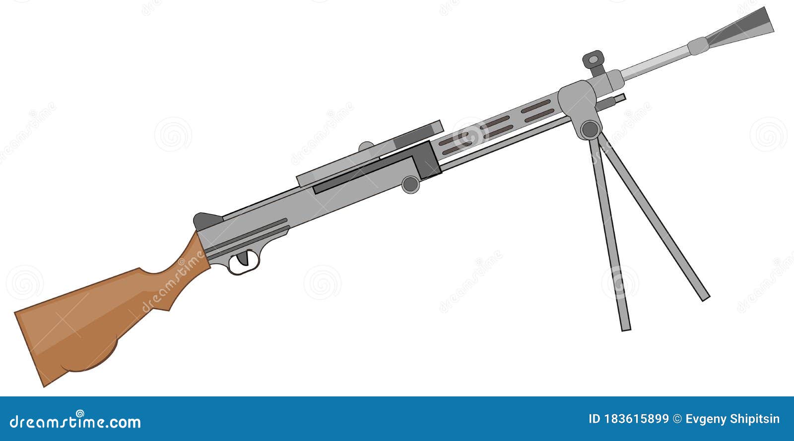 Machine Guns Ww1 Drawing