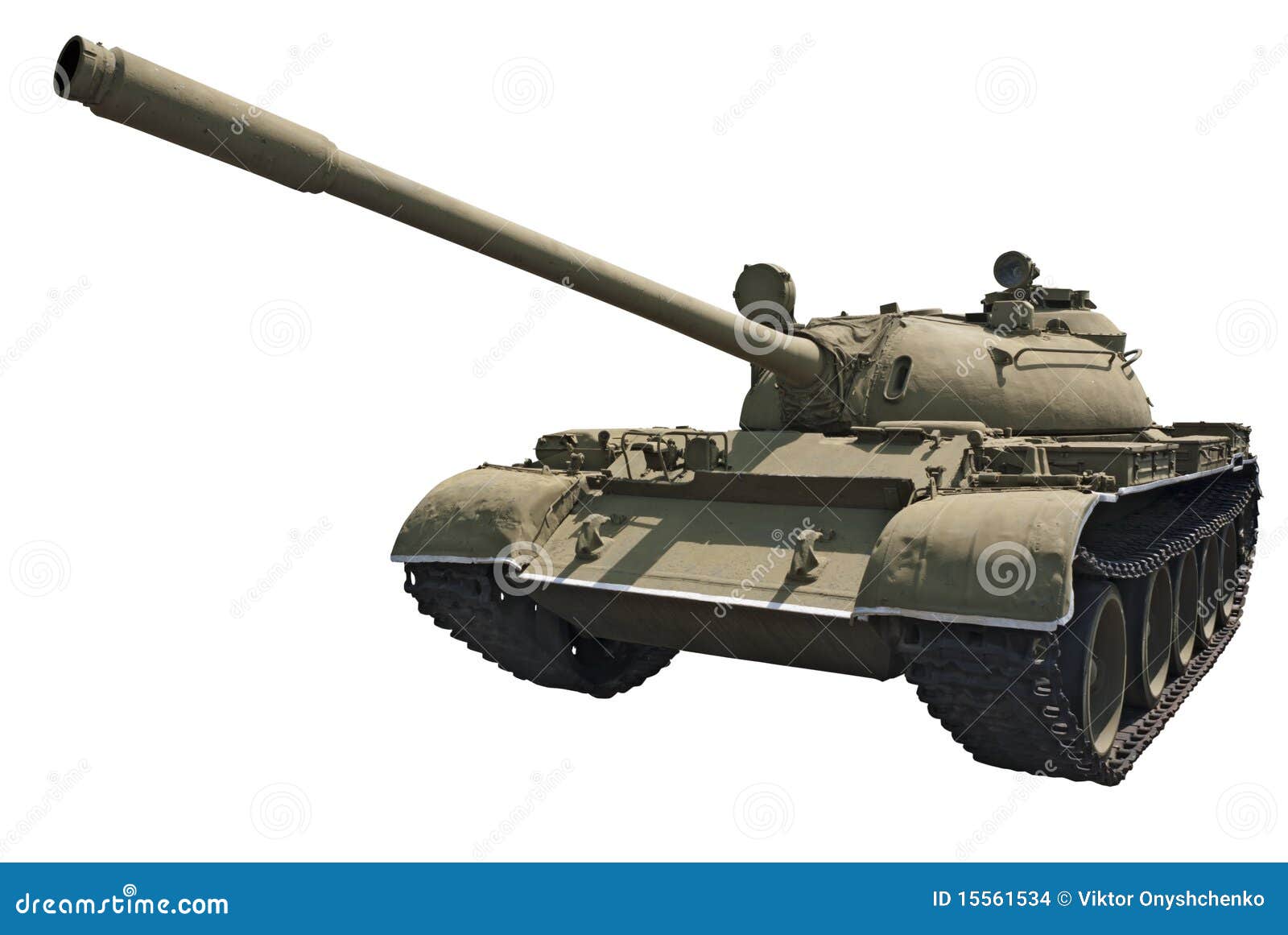 Soviet medium tank T-55 stock photo. Image of isolated - 15561534