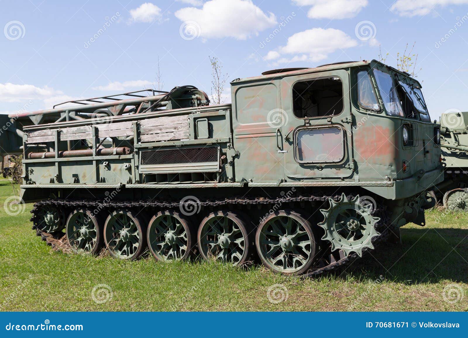 Soviet Military Vehicle of World War II Stock Image - Image of ...