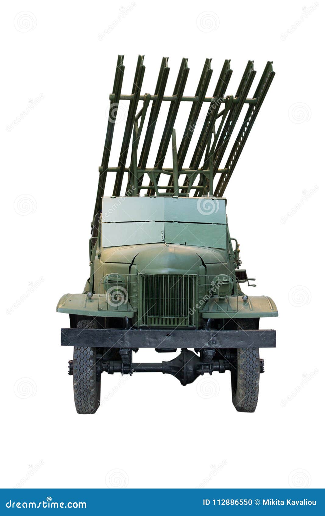 Soviet Rocket Launcher WWII Stock Photo - Image of protection, isolated ...