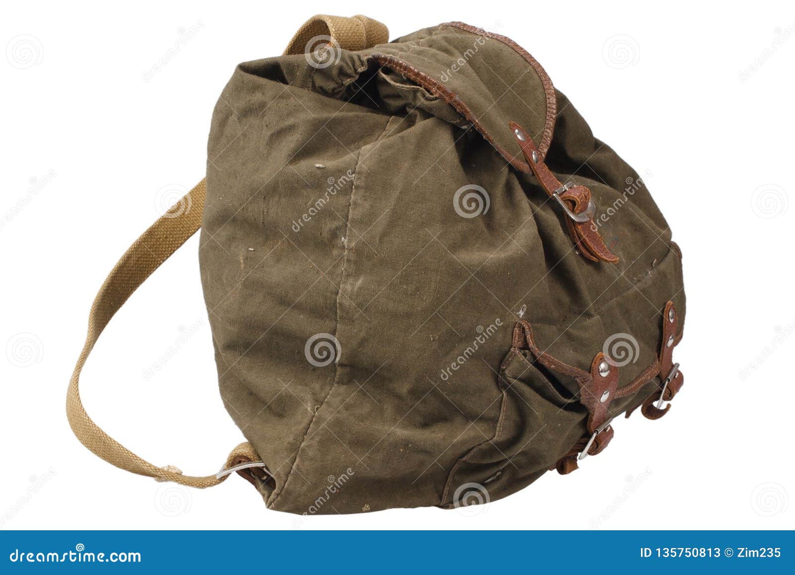 Soviet period backpack stock image. Image of carryall - 135750813