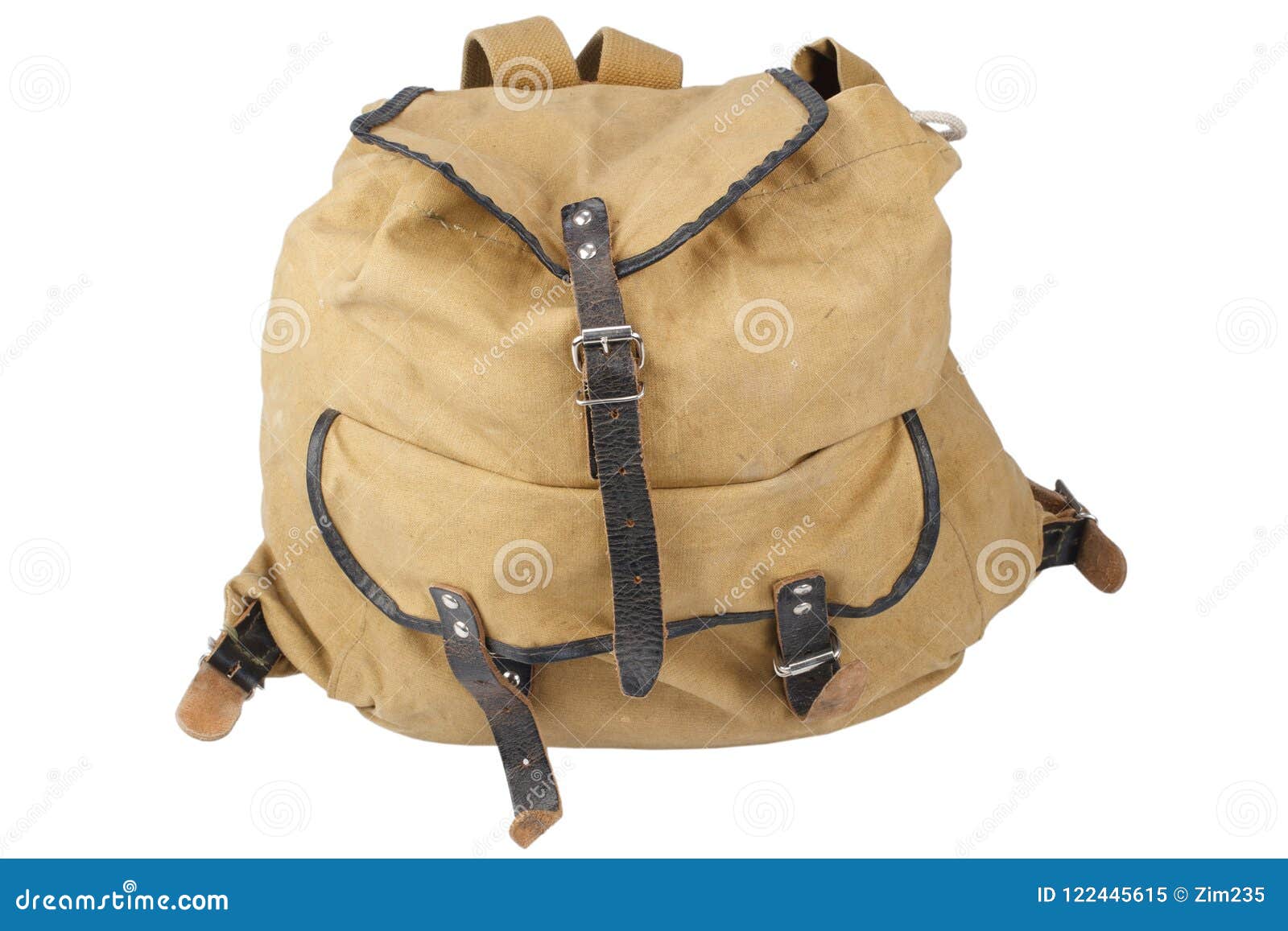 Soviet period backpack stock image. Image of green, modern - 122445615