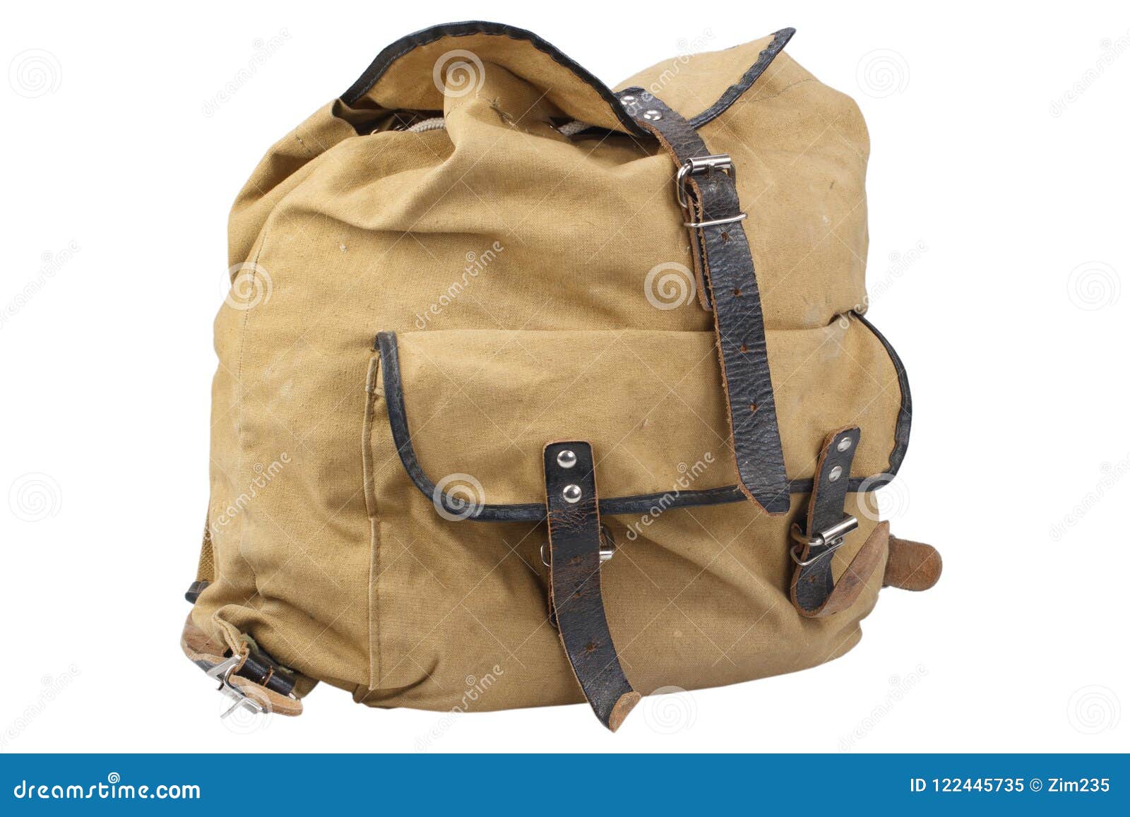 Soviet period backpack stock image. Image of infantry - 122445735