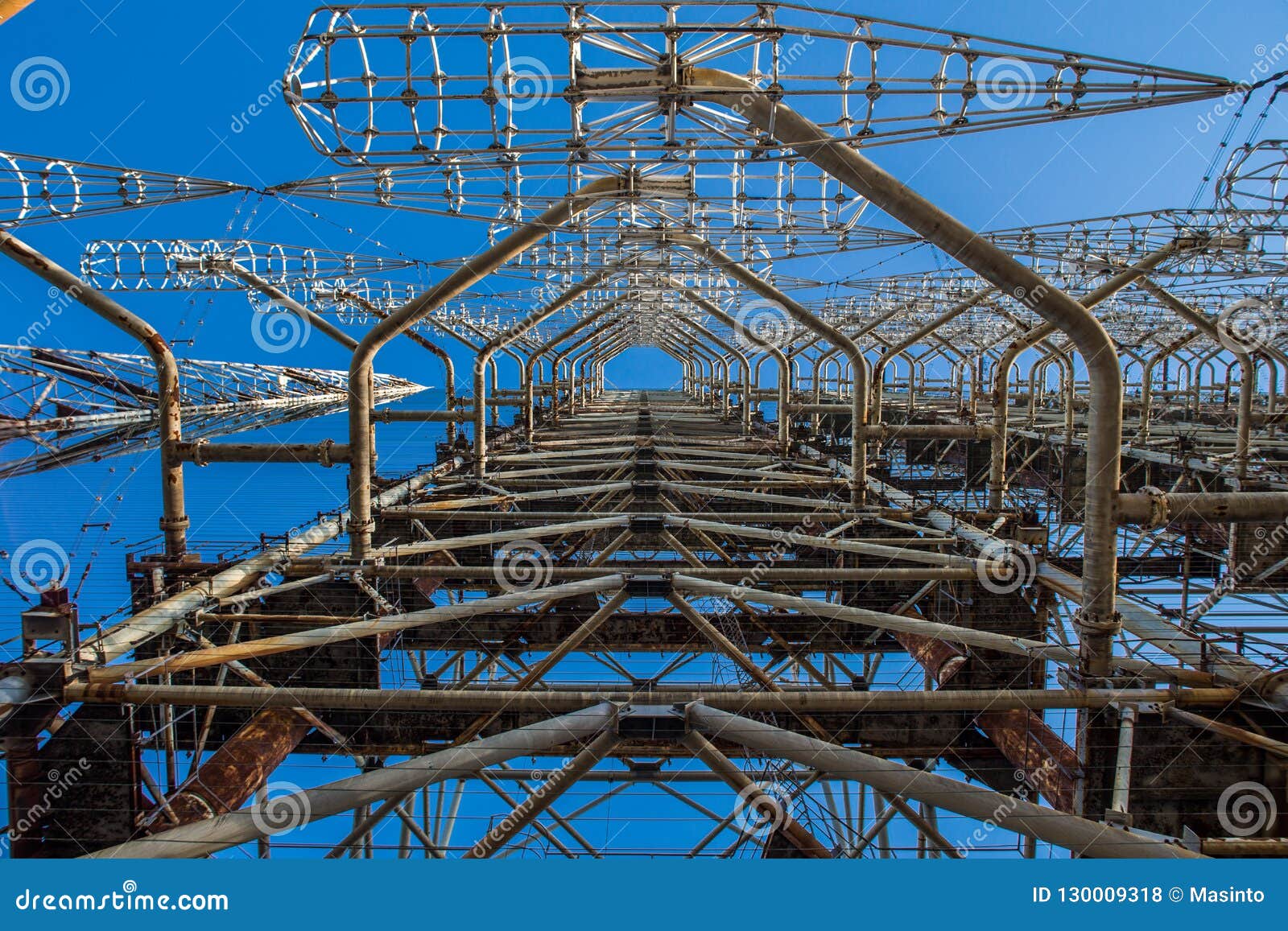 Soviet Radar DUGA at Chornobyl Stock Photo - Image of plant, duga ...