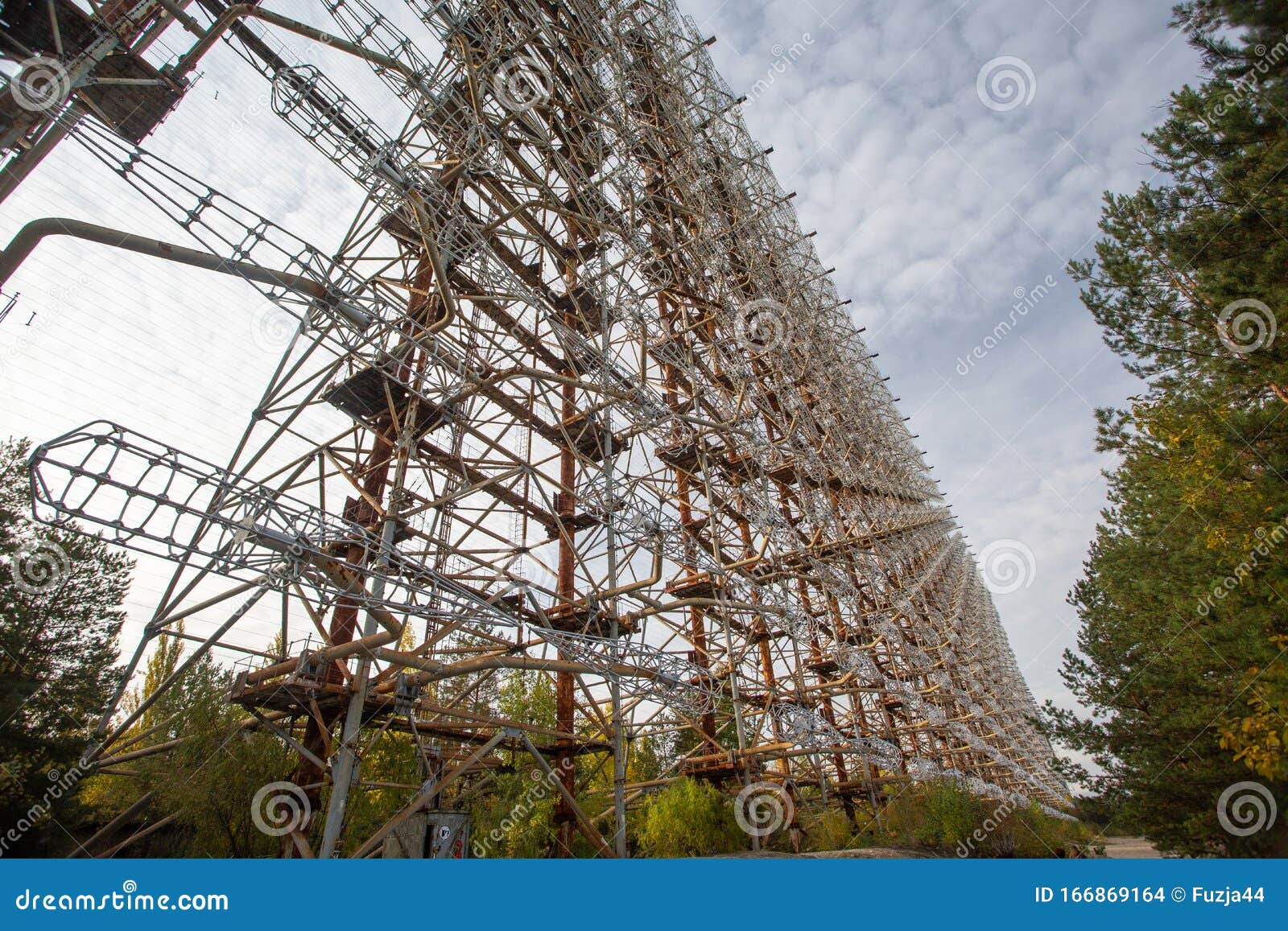 Soviet Radar System in Chernobyl Nuclear Power Plant Zone of Alienation ...
