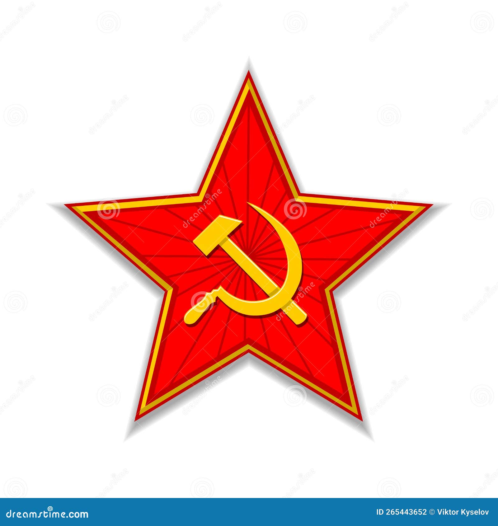 Soviet soldiers red star stock vector. Illustration of soviet - 265443652