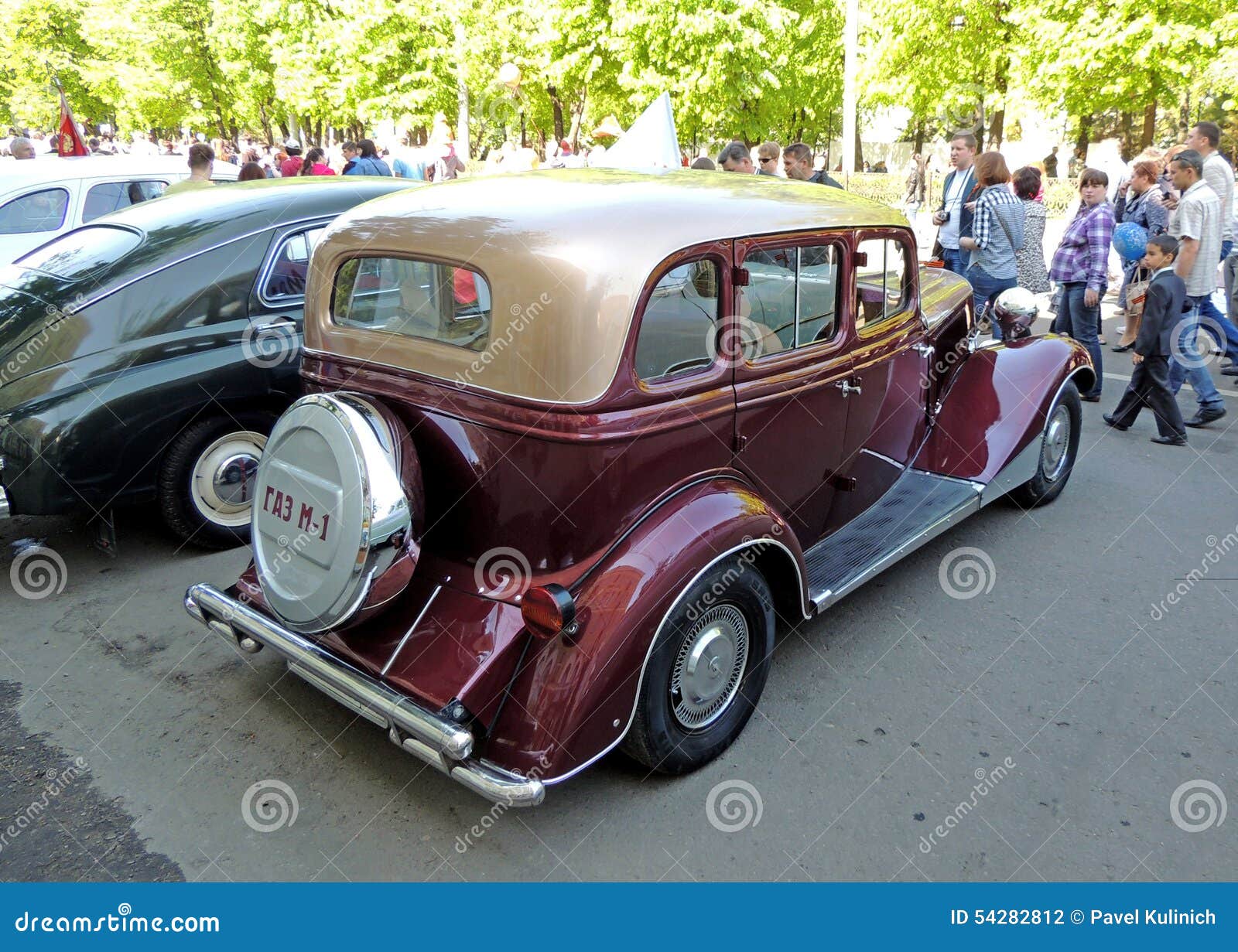 Soviet Retro Car of 1930s GAZ M1 Editorial Photography - Image of ...