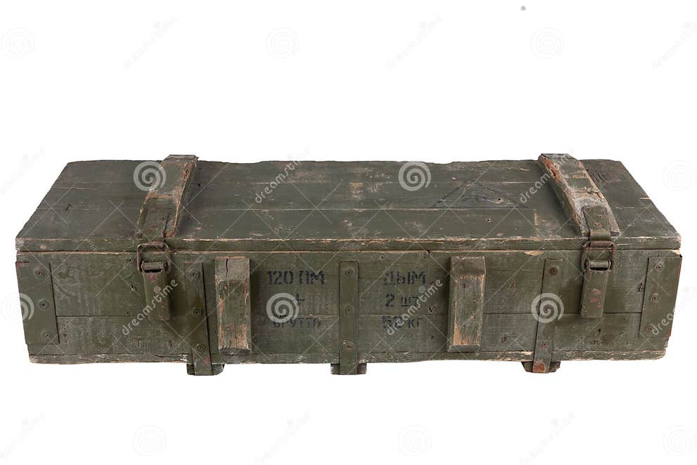 Soviet and Russian Army Ammunition Stack of Green Crates. Text in ... Soviet and Russian Army Ammunition Stack of Green Crates. Text in ...