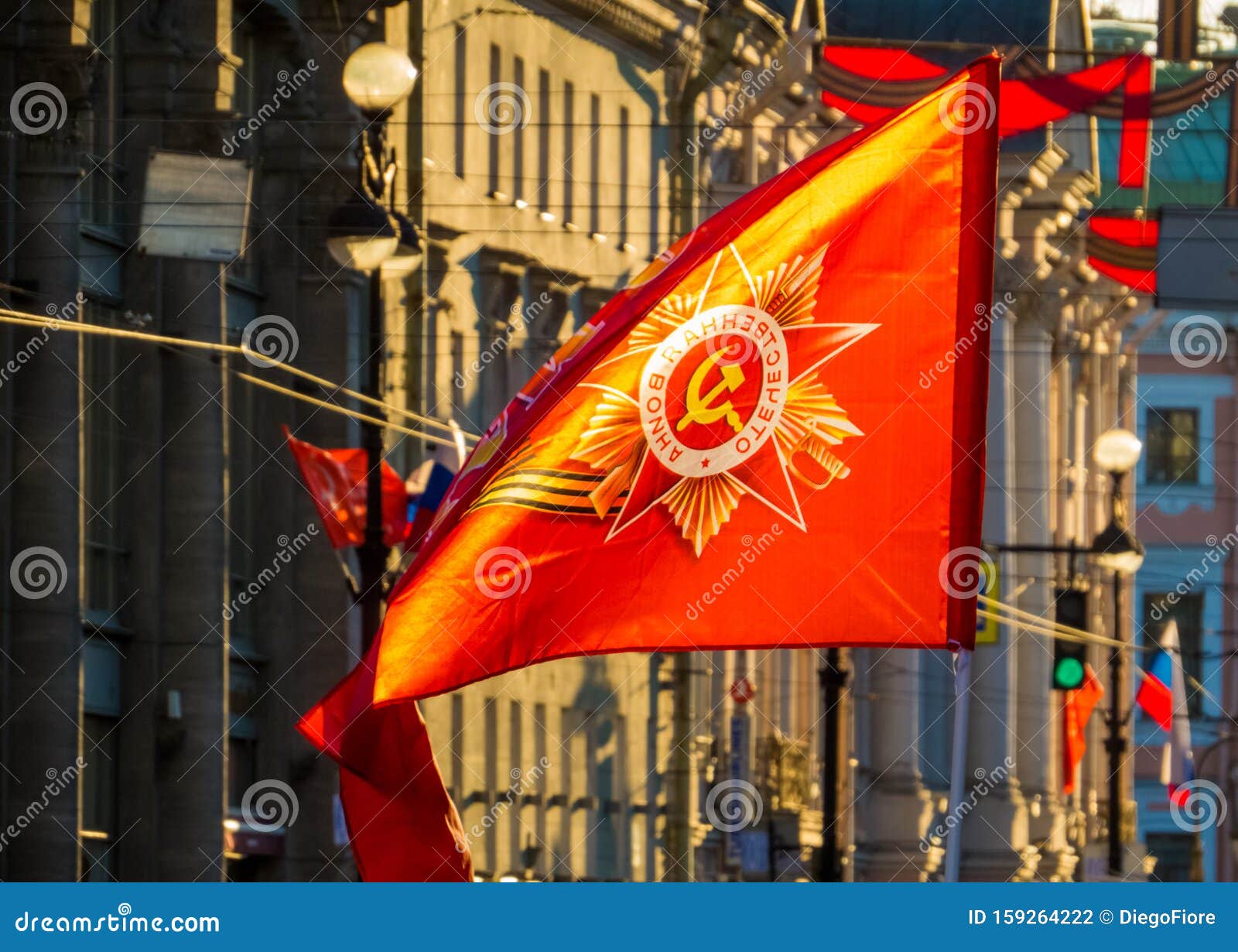 Victory Day, St. Petersburg, Russia Stock Photo - Image of deep, city ...