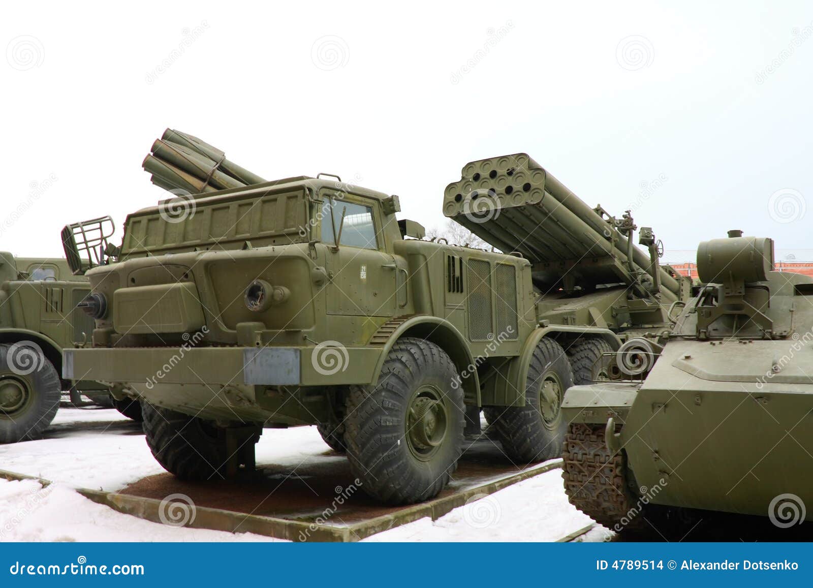 The Soviet and Russian Military Technics. Stock Photo - Image of tanks ...