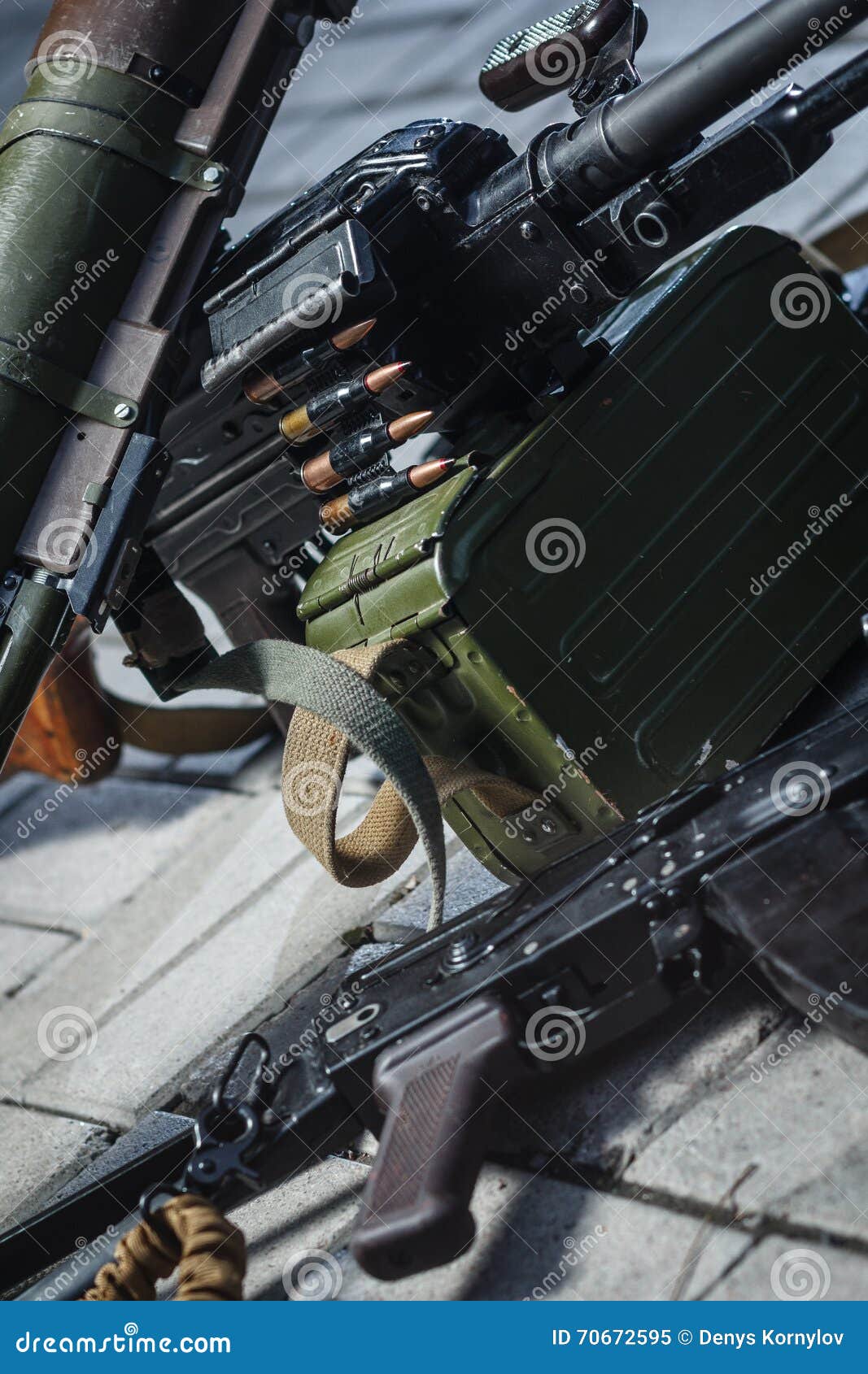 Soviet Russian Weapon: Weapon Pile Stock Image - Image of ammo, firearm ...