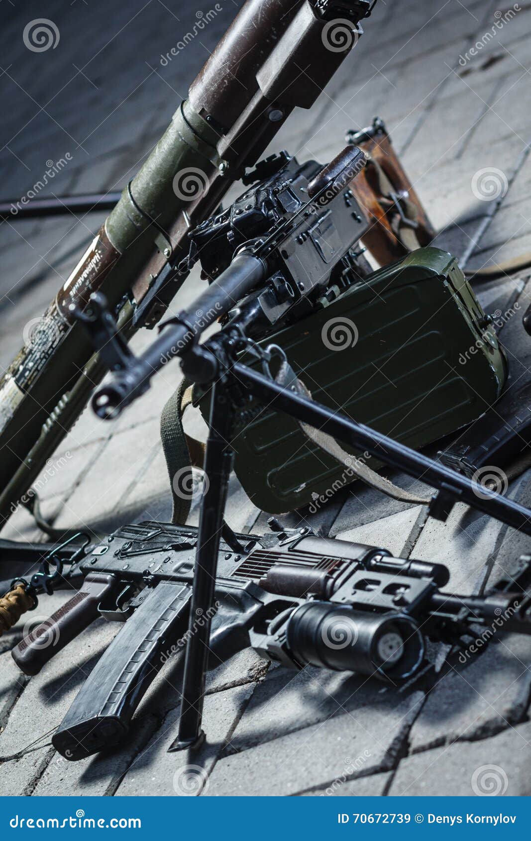 Soviet Russian Weapon: Weapon Pile Editorial Stock Image - Image of ...