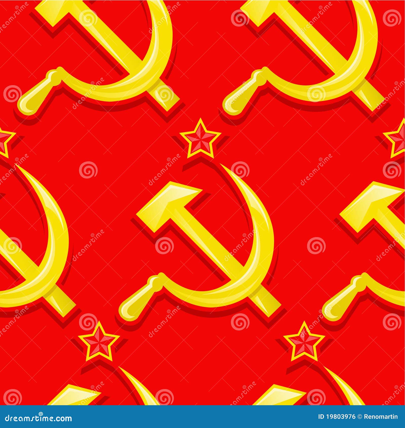 Soviet seamless pattern stock vector. Illustration of cccp - 19803976