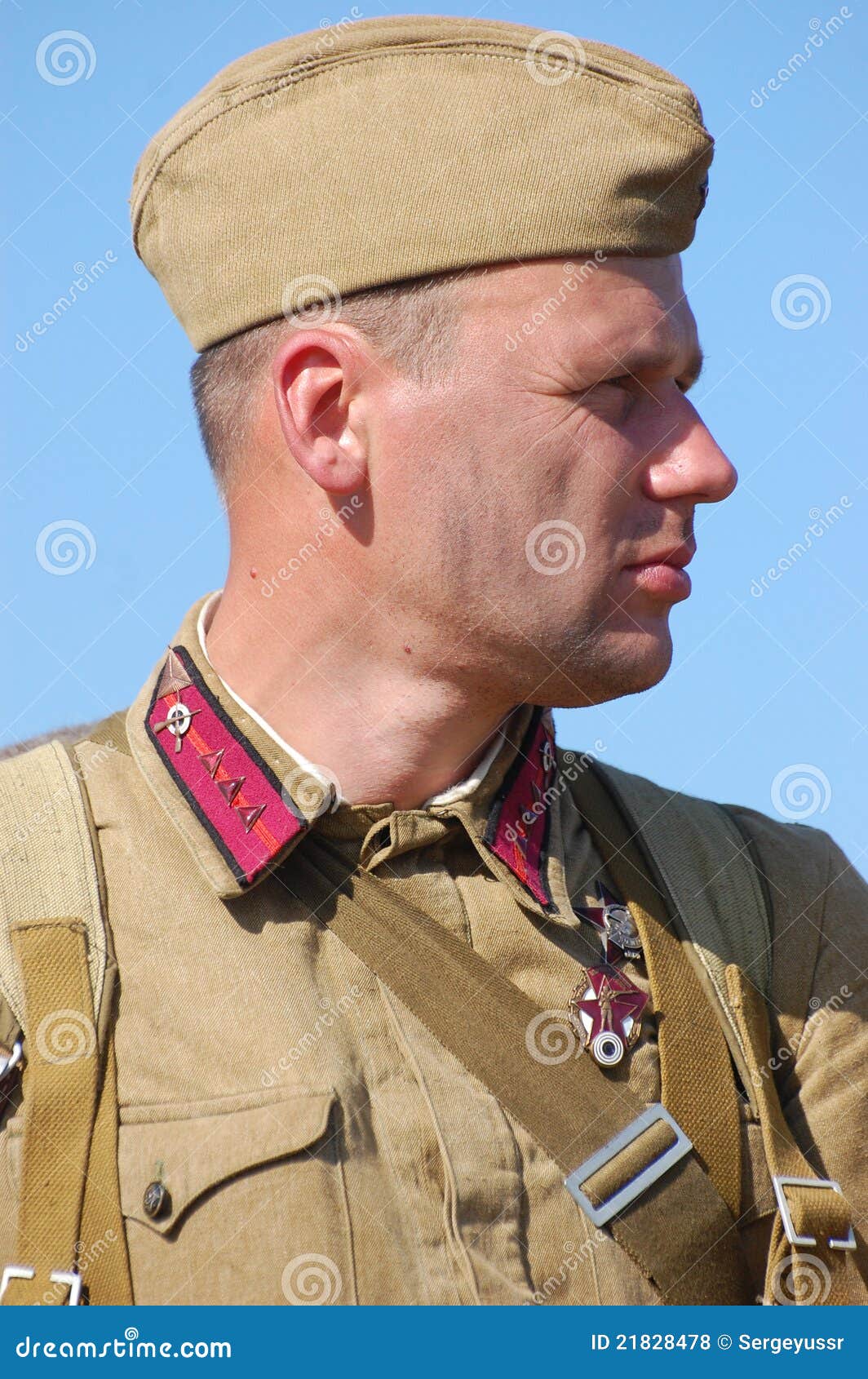 Soviet soldier stock photo. Image of fight, heat, military - 21828478