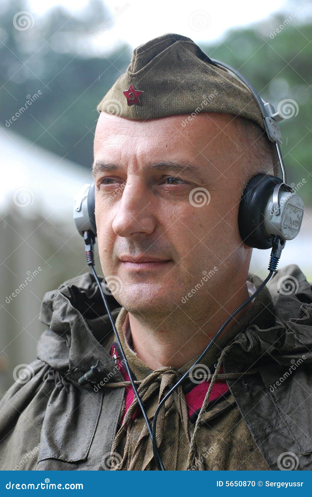 Soviet soldier stock photo. Image of antique, active, uniform - 5650870